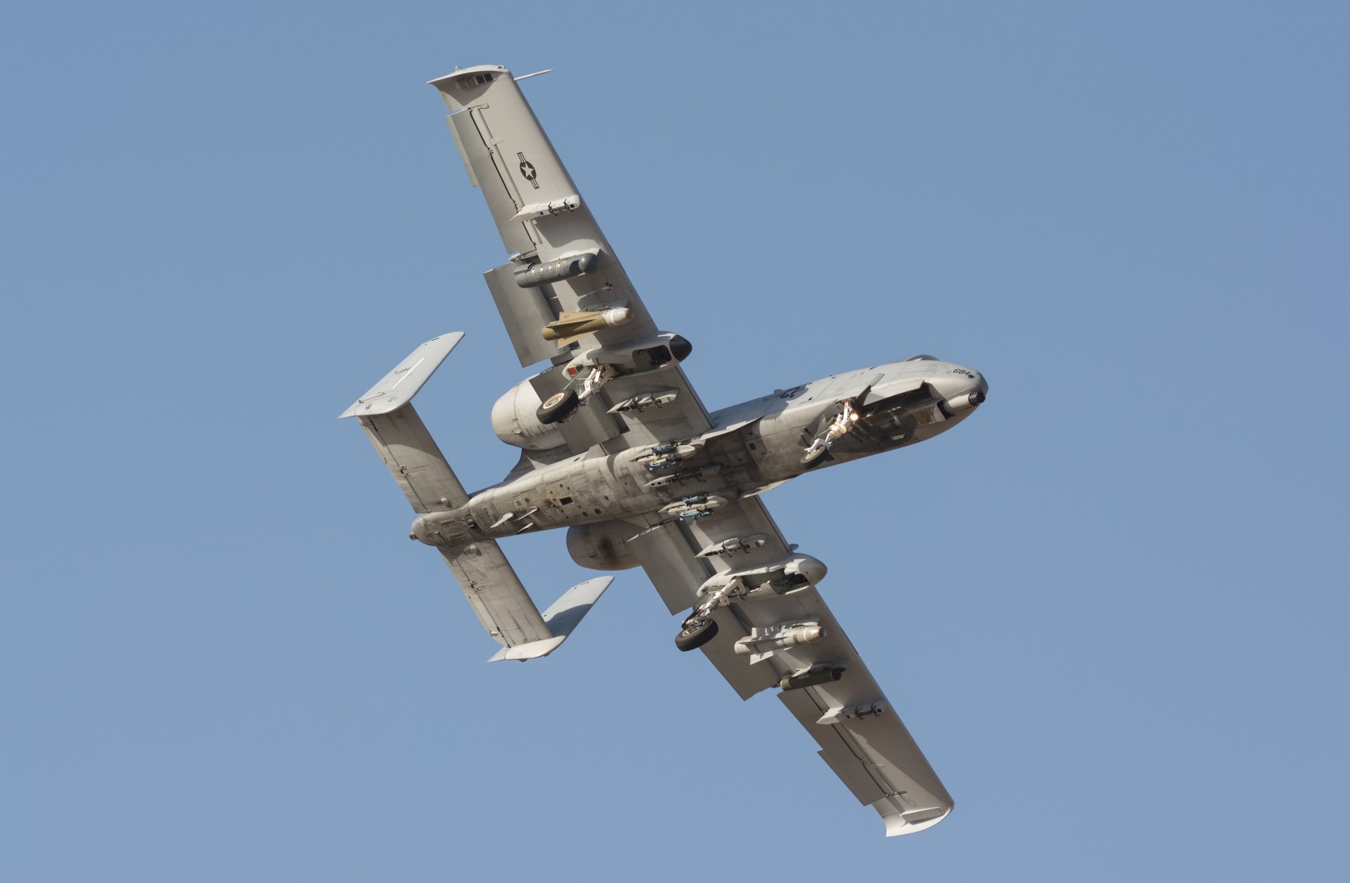 Download Jet Fighter Warplane Aircraft Military Fairchild Republic A-10 ...