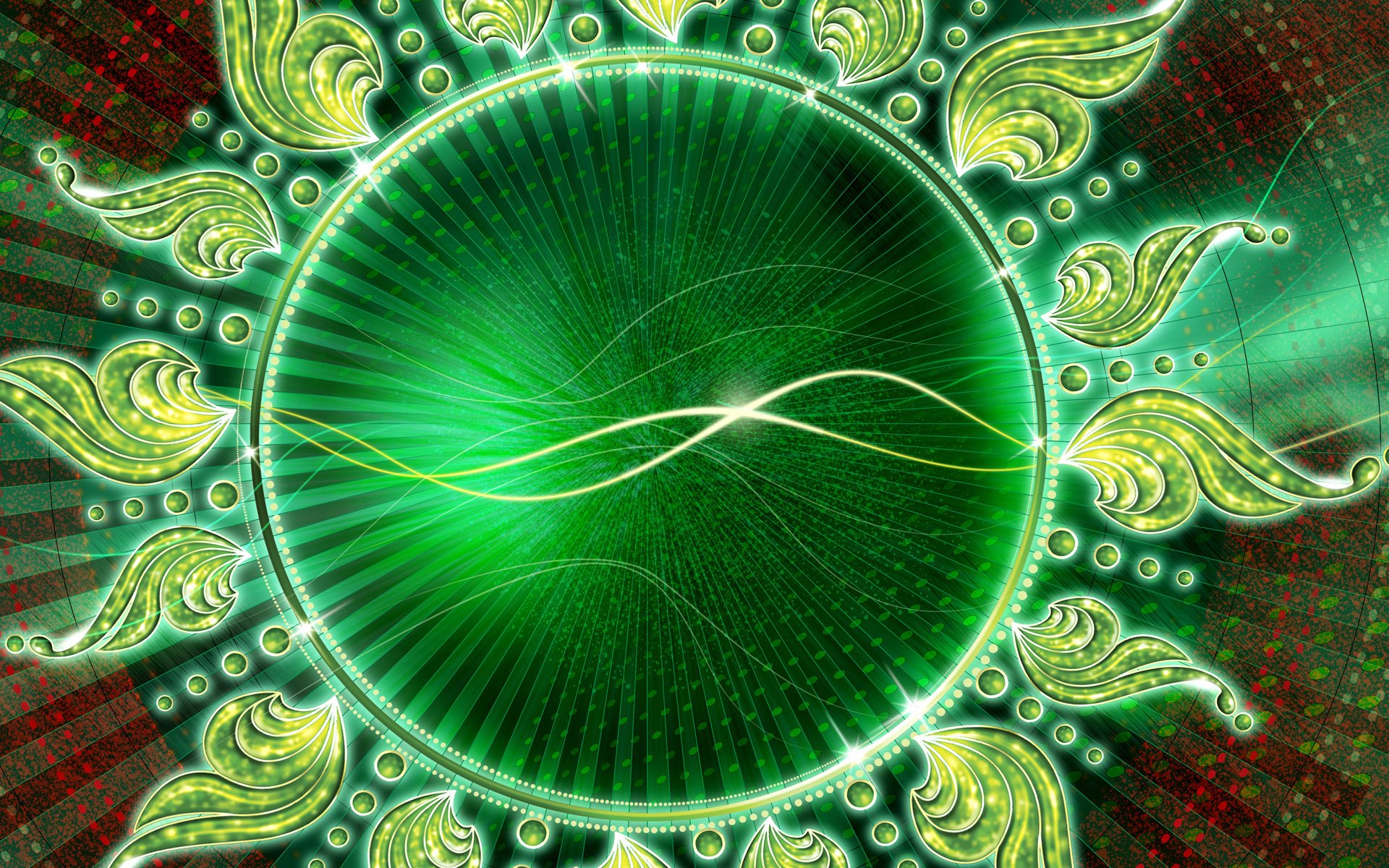 Abstract Circle HD Wallpaper