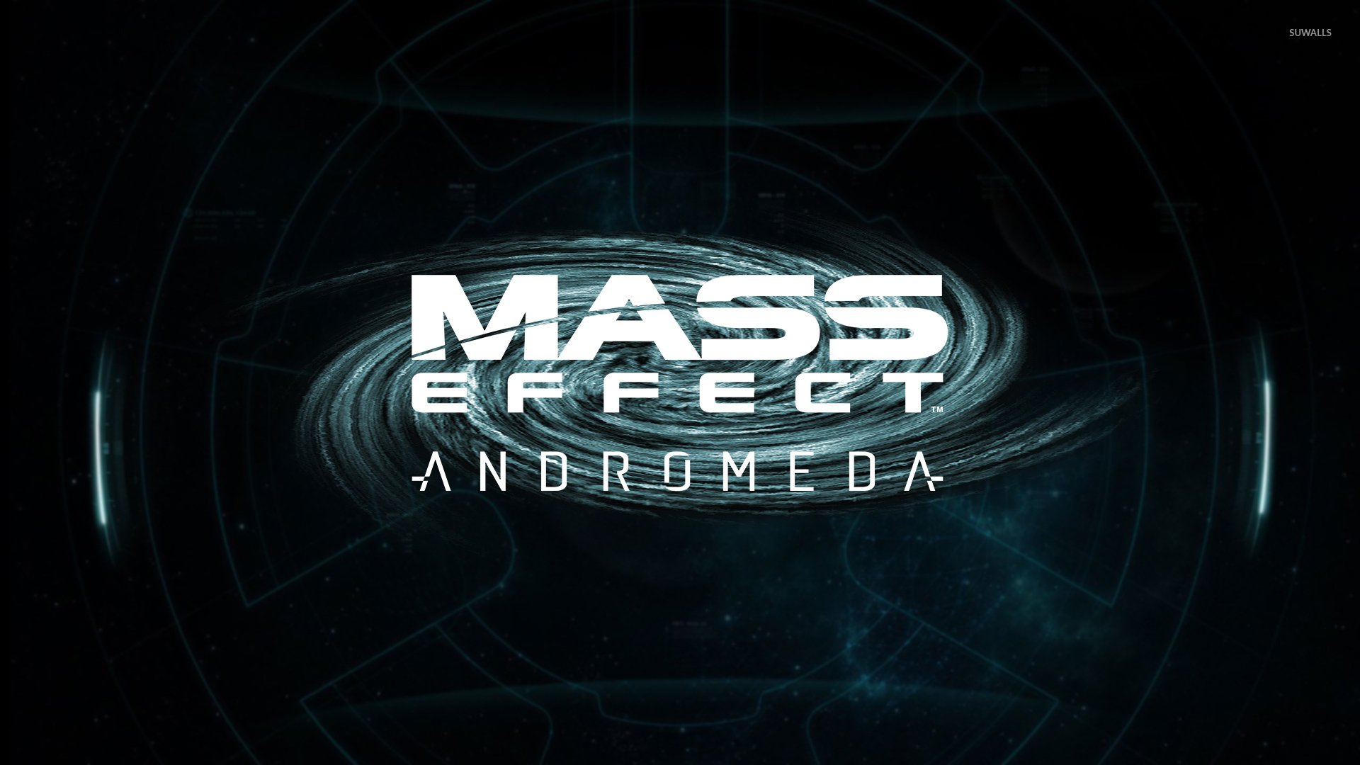 Download Logo Video Game Mass Effect: Andromeda HD Wallpaper ...