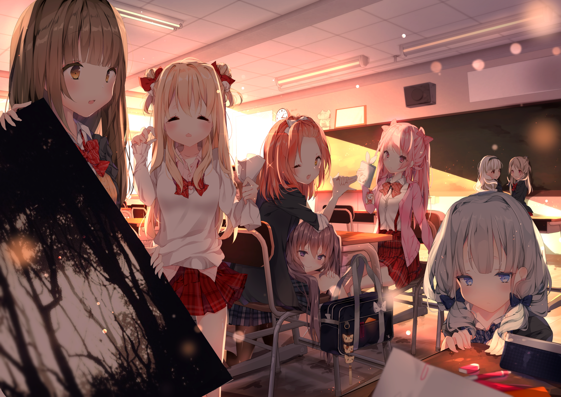Charming Anime Moments: HD Wallpaper for Your Desktop by 河馬子 ...
