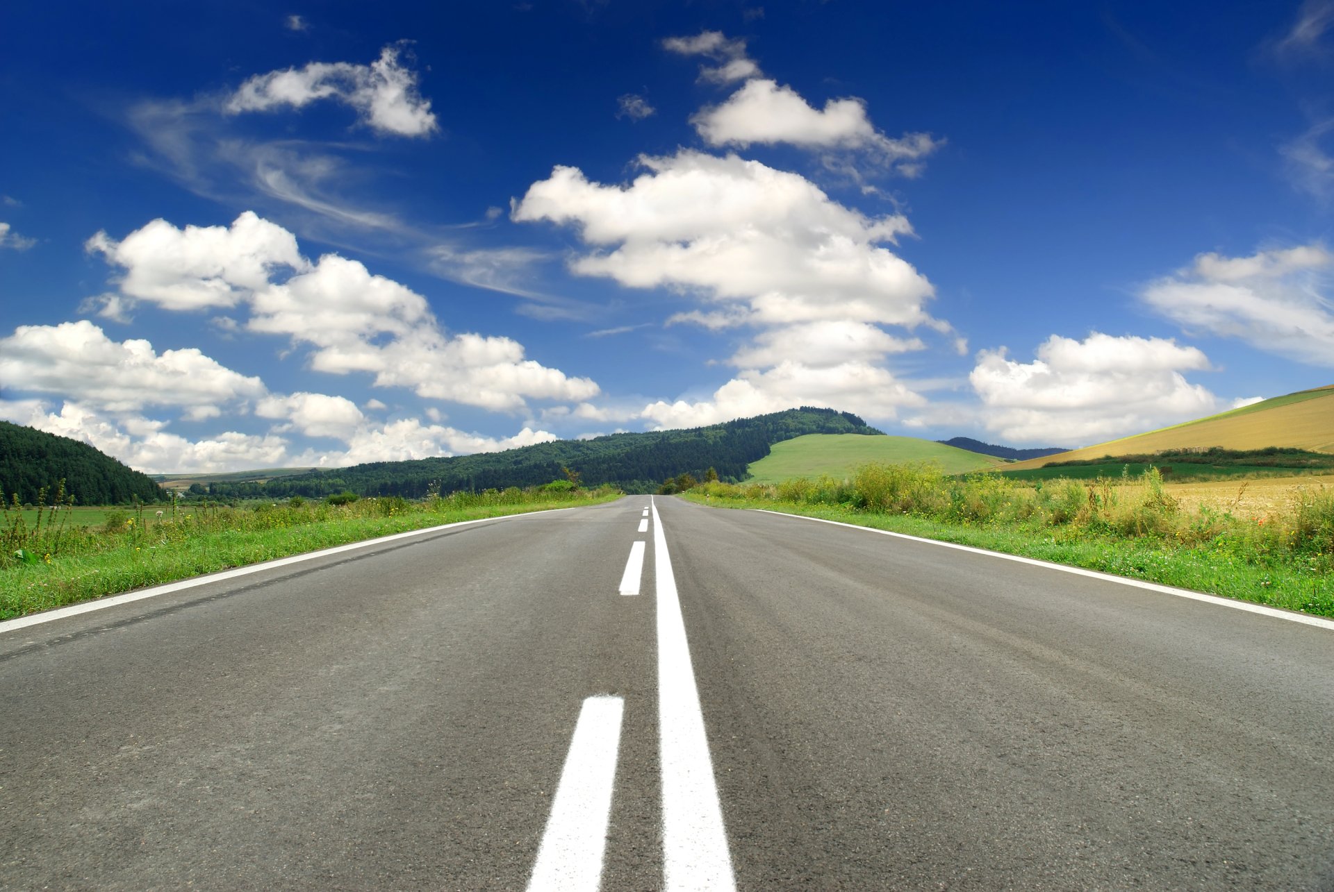 Download Cloud Sky Landscape Man Made Road HD Wallpaper | 3000x2008 ...