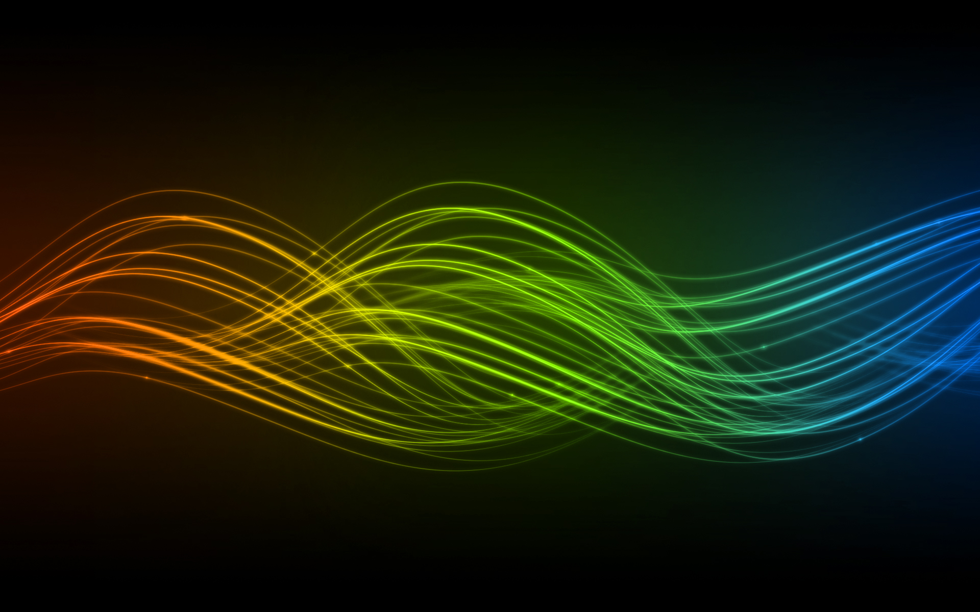 Vibrant Fractal Waves: A Colorful CGI Texture Art