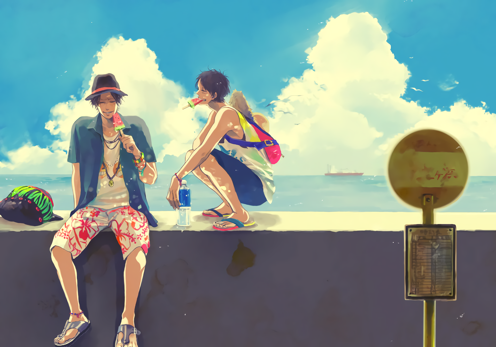 Chill Vibes: HD One Piece Anime Wallpaper | 1920x1344 | Wallpaper Abyss
