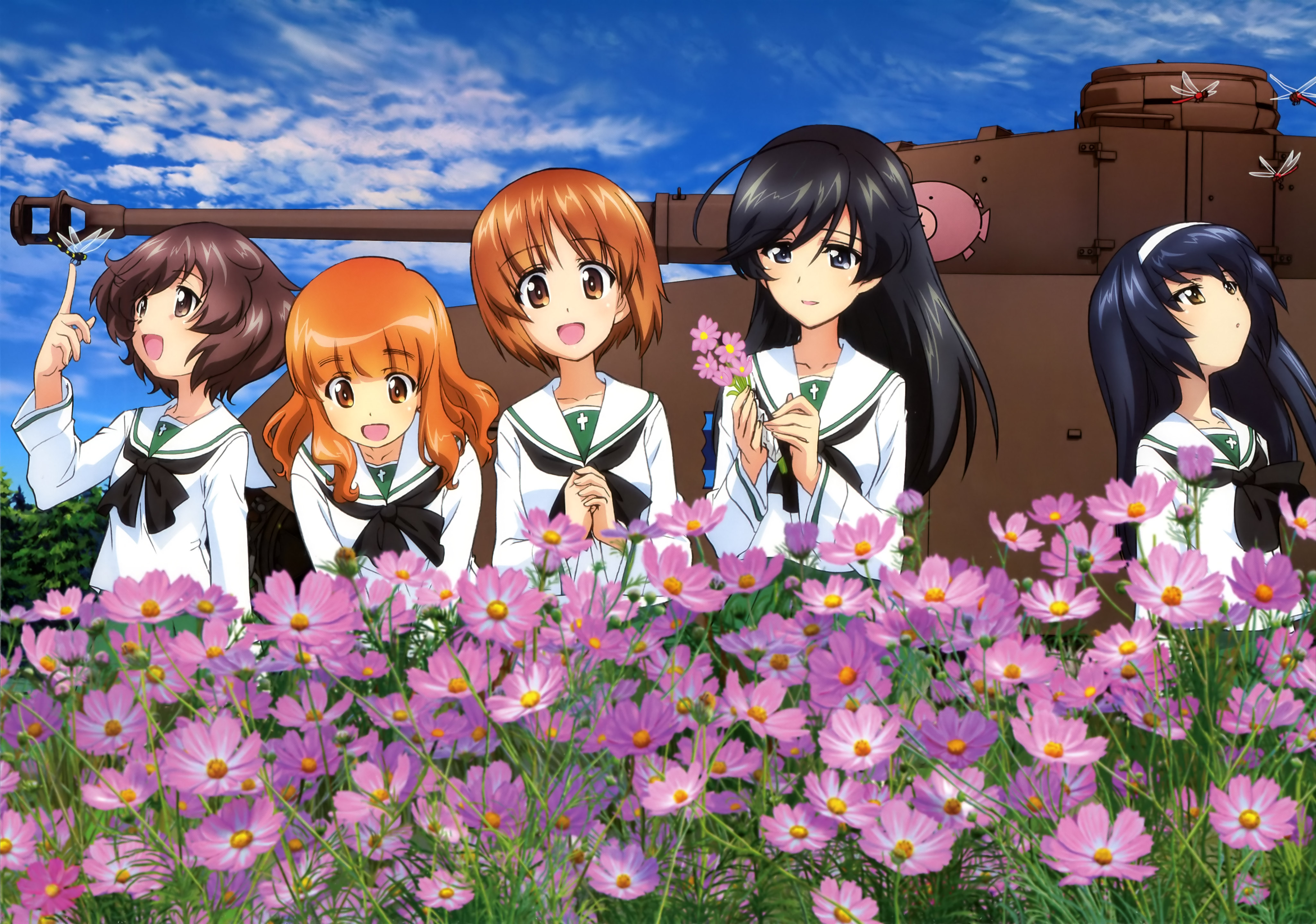 Download Anime Girls Und Panzer 4k Ultra HD Wallpaper