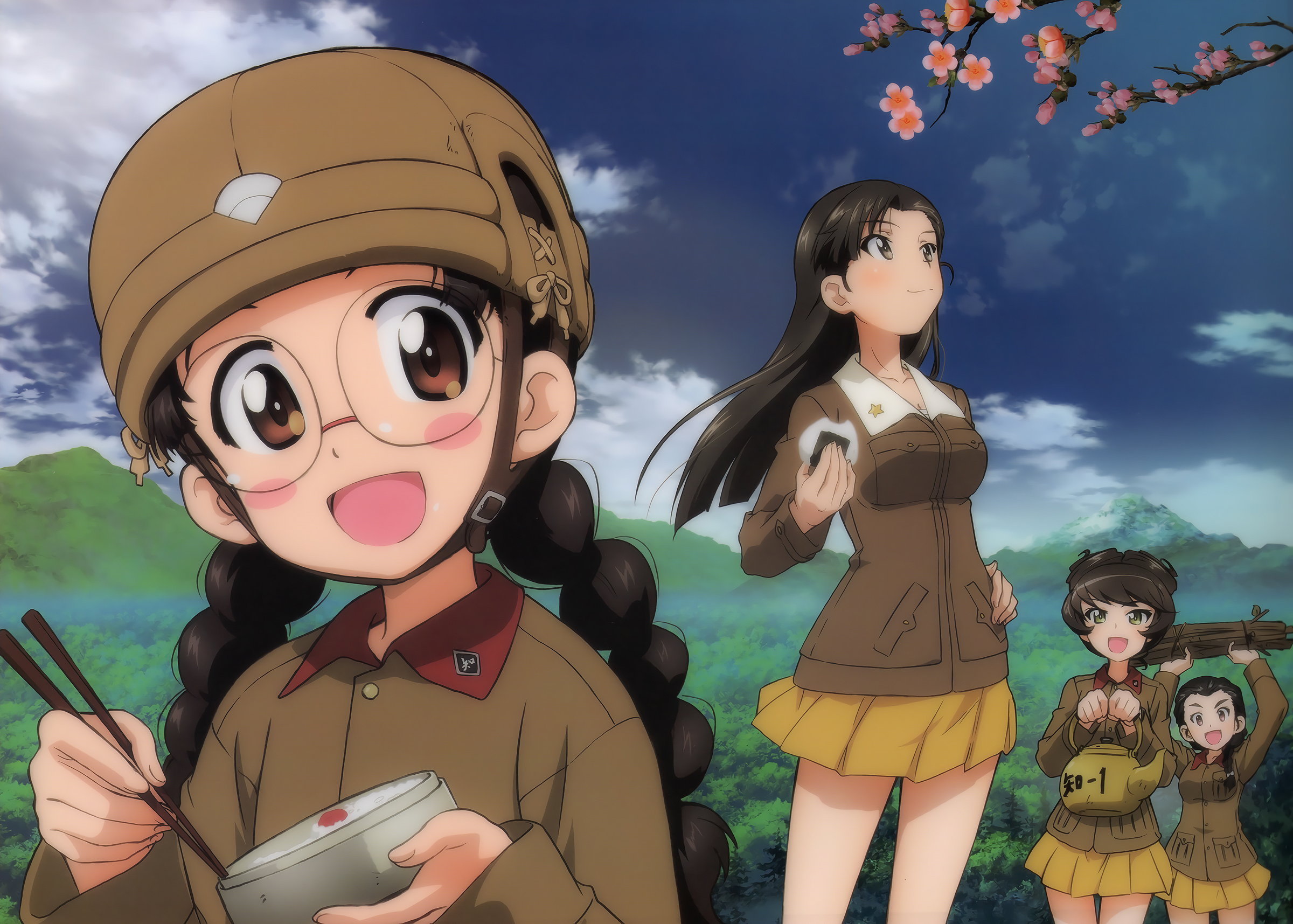 Download Anime Girls Und Panzer HD Wallpaper