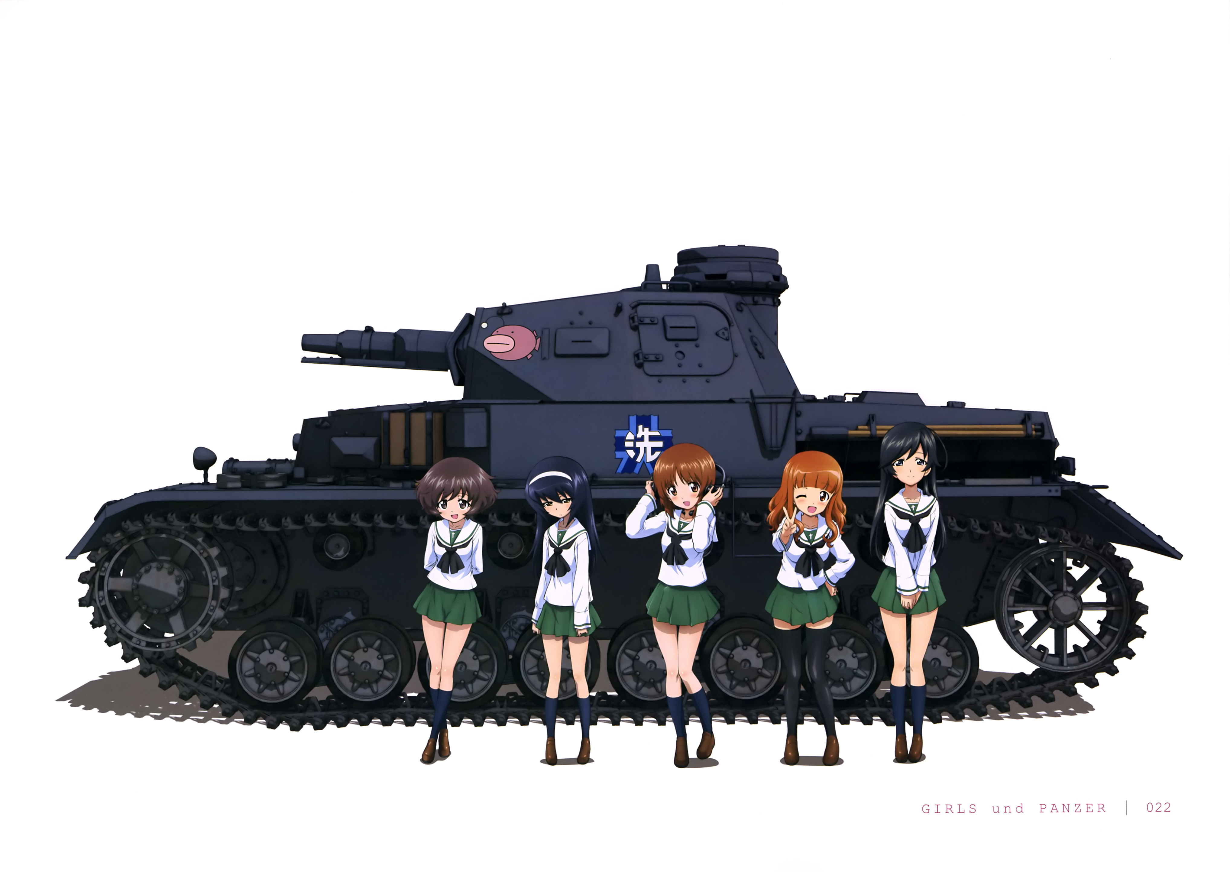 Download Anime Girls Und Panzer 4k Ultra HD Wallpaper