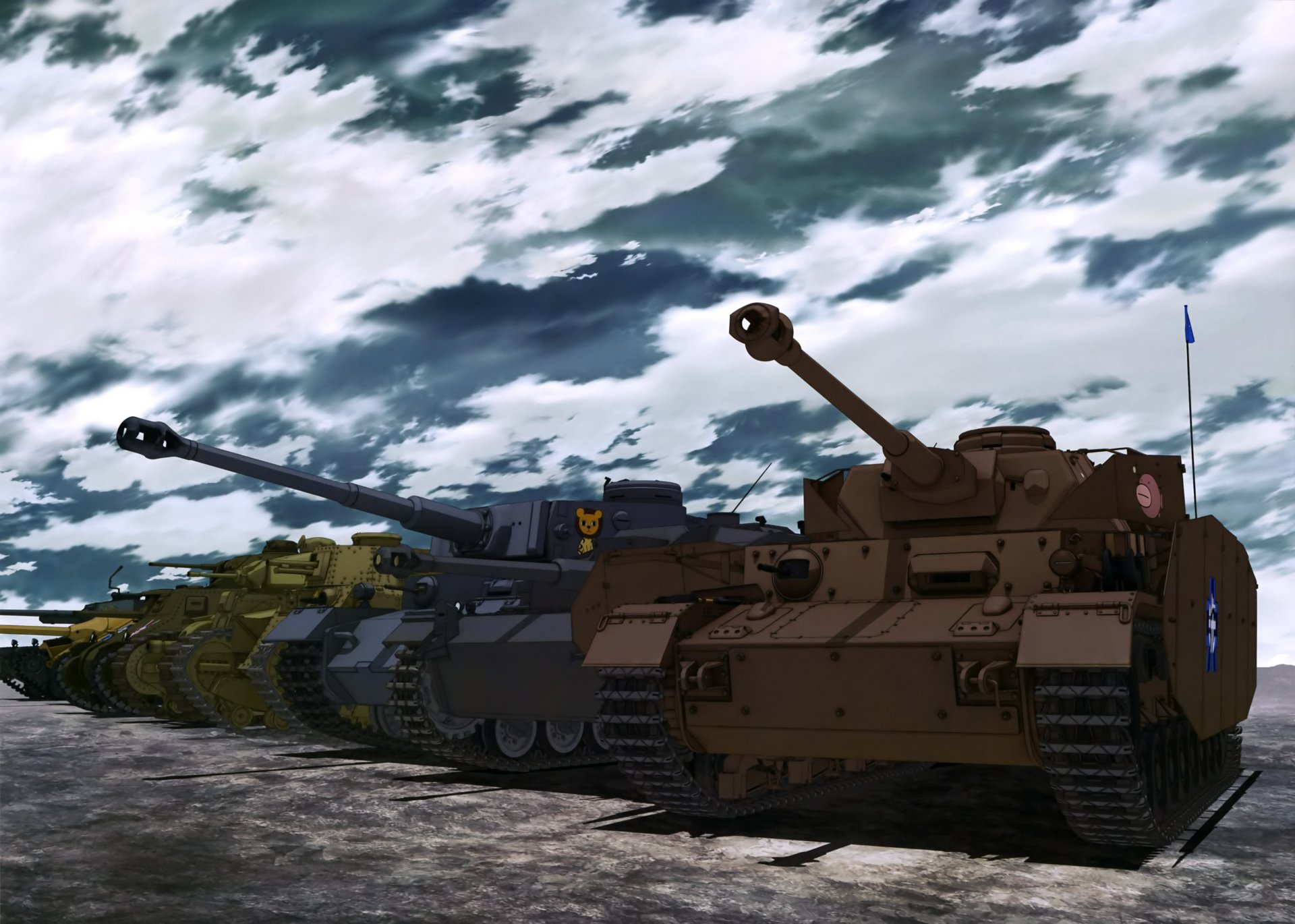 Girls und Panzer 4K Ultra HD: Epic Anime Tank Lineup