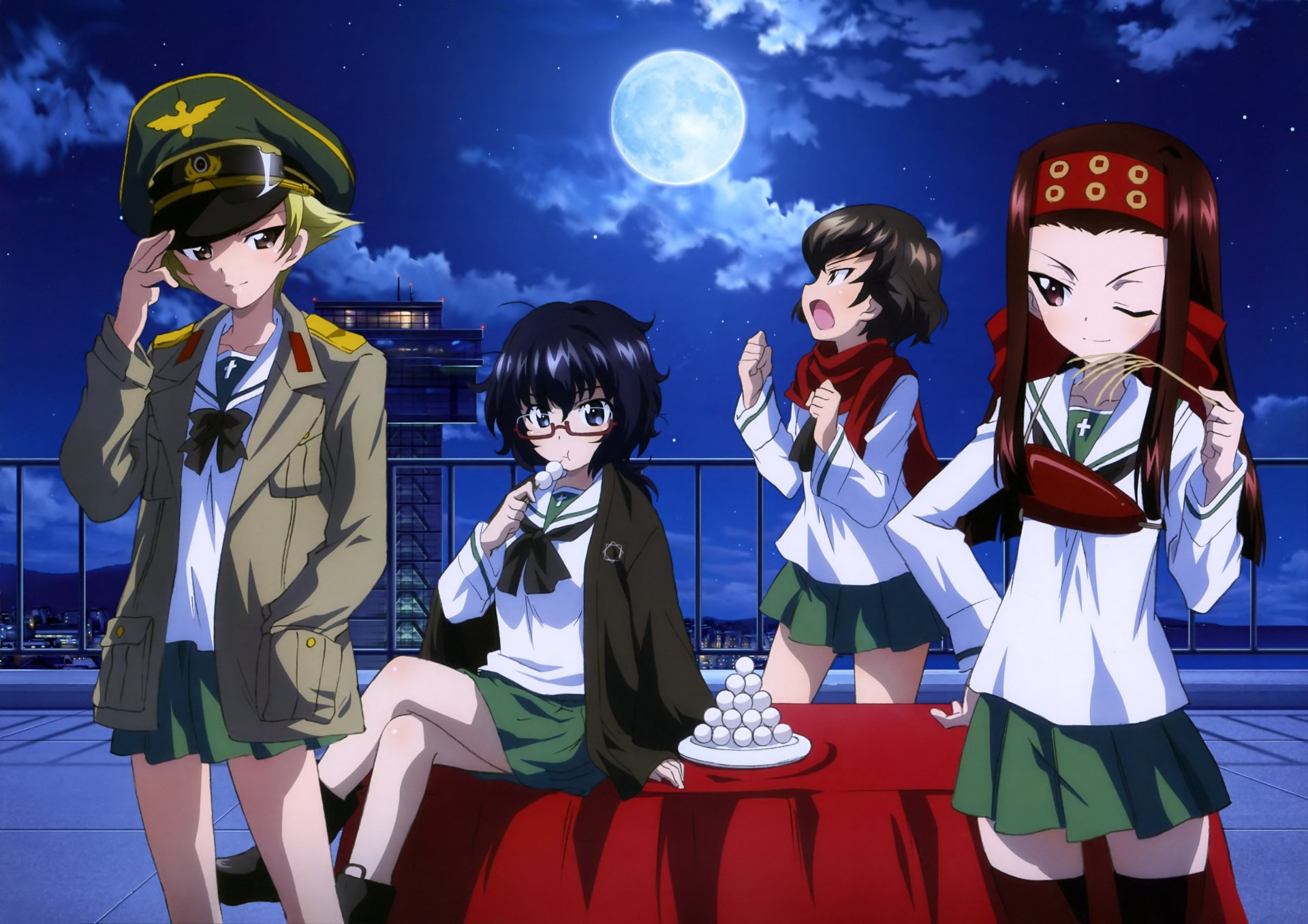 Download Anime Girls Und Panzer 4k Ultra HD Wallpaper