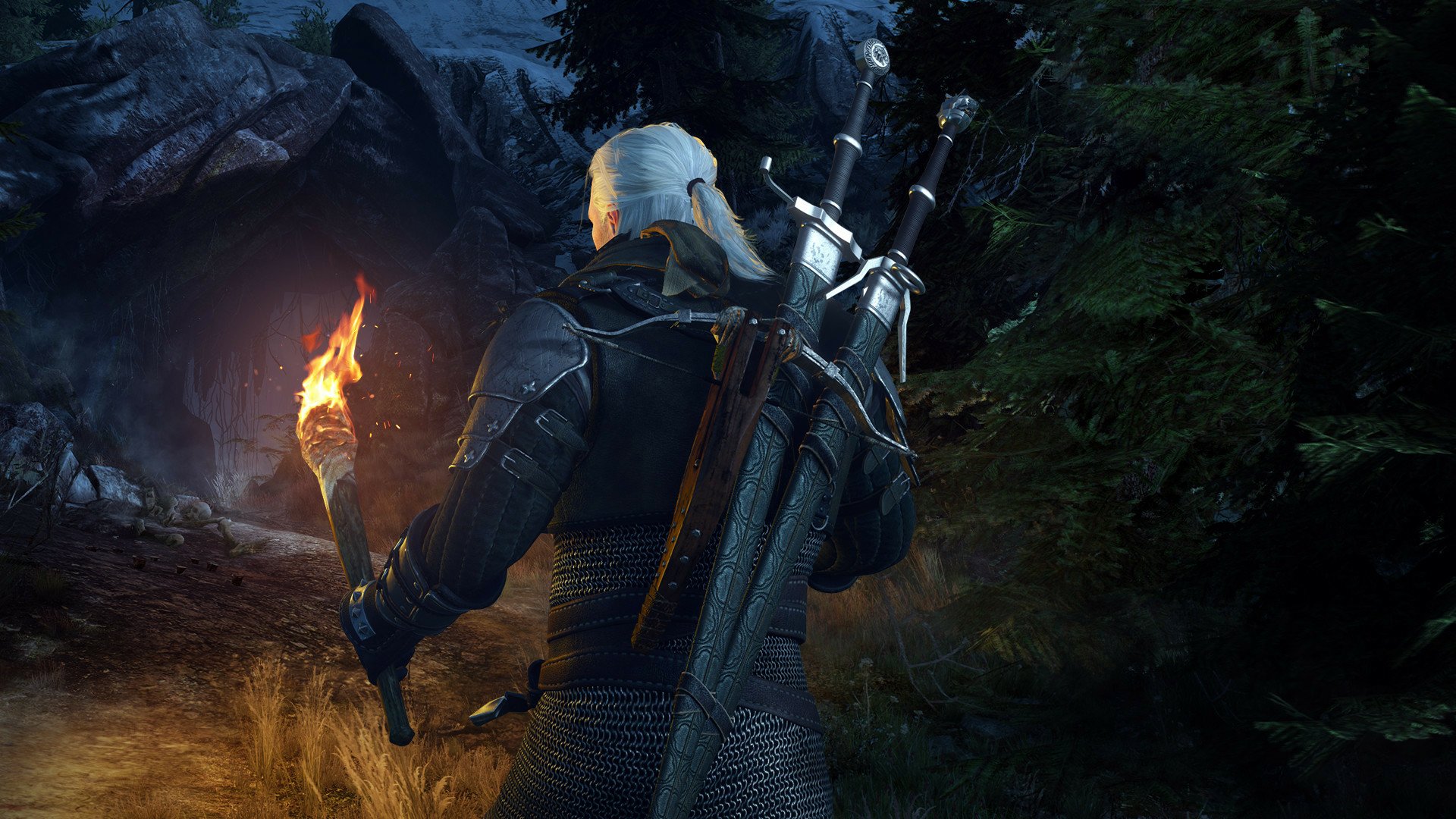 Geralt of Rivia: HD Wallpaper from The Witcher 3: Wild Hunt