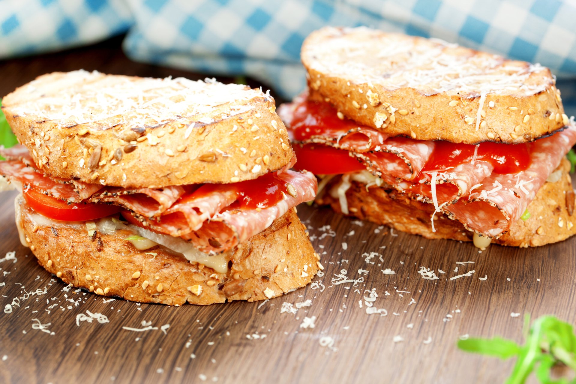 Download Meat Bread Food Sandwich 4k Ultra HD Wallpaper