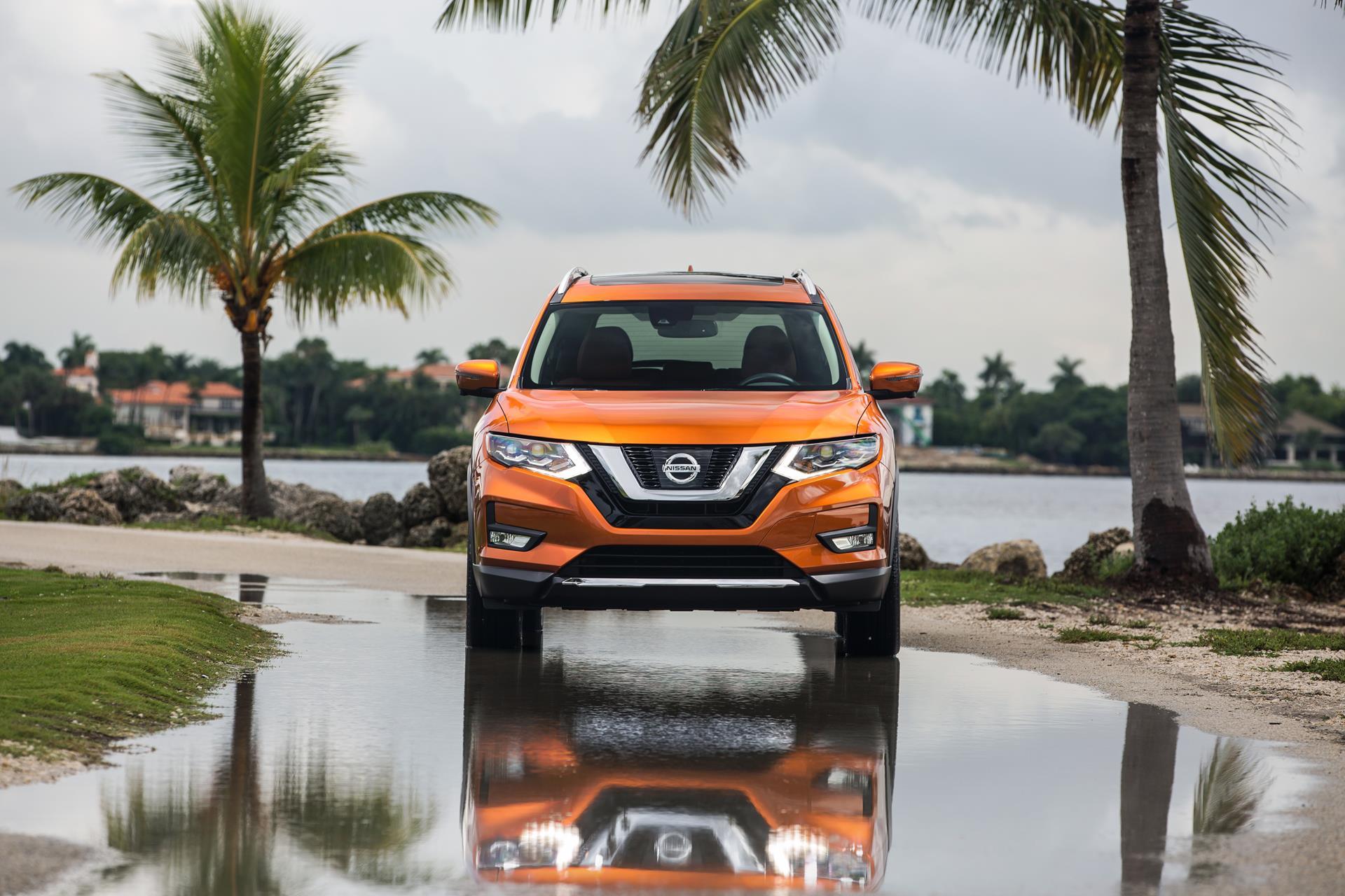 Bold Orange Nissan Rogue SUV – Stunning HD Car Wallpaper