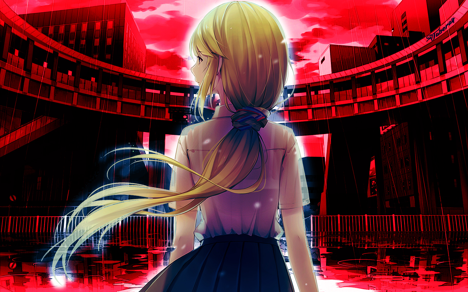 rain of blood by Taberita