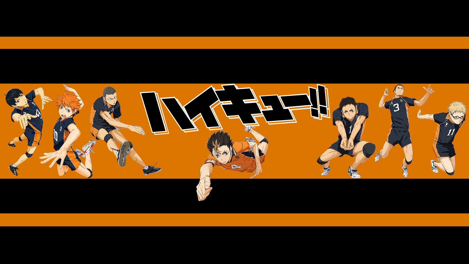 Haikyuu!! — Karasuno Charge: HD Volleyball Anime Wallpaper | 1920x1080 ...