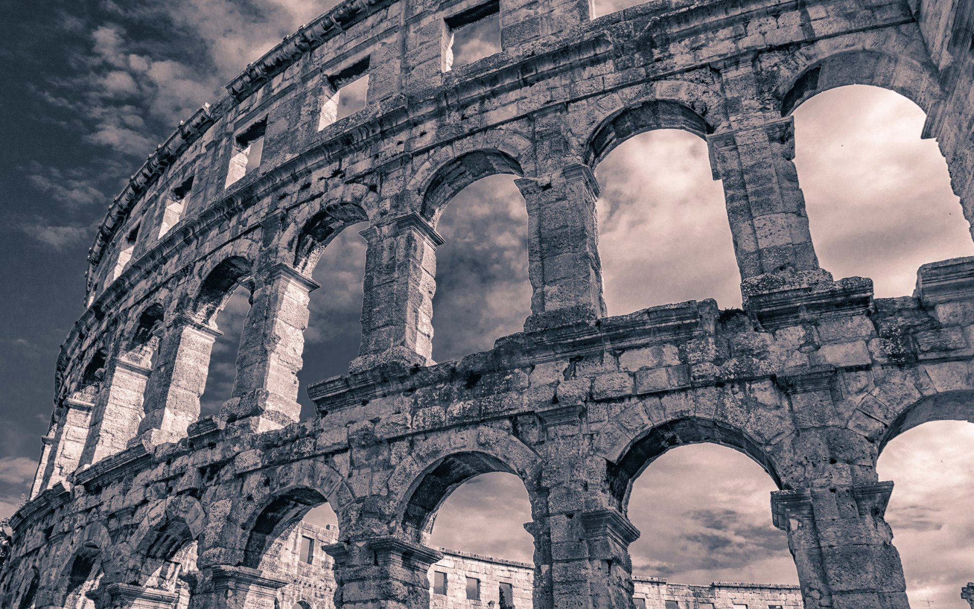 Download Architecture Rome Man Made Colosseum HD Wallpaper