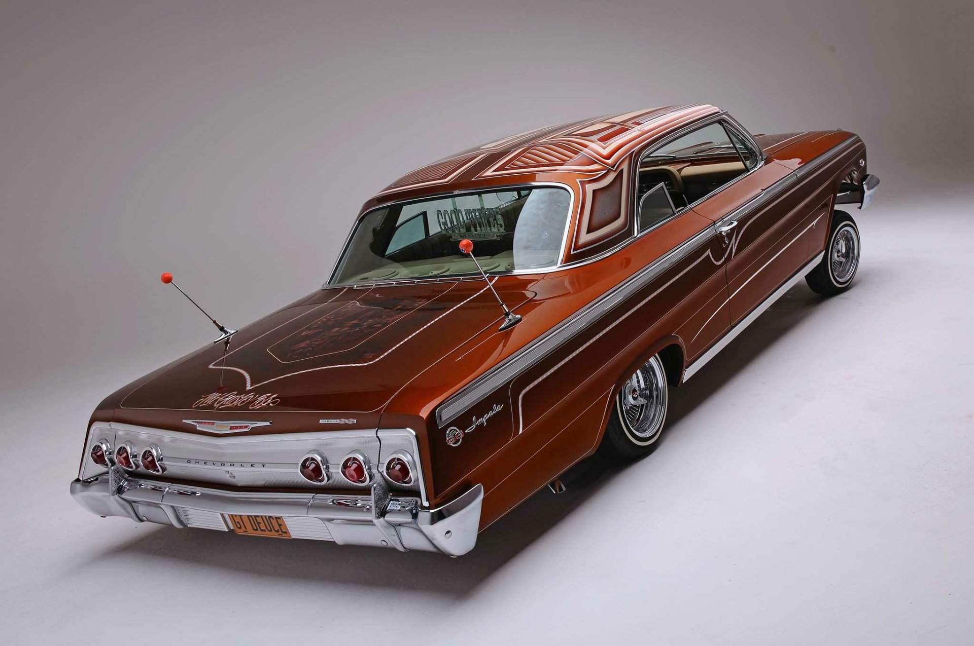 Chevrolet Impala Lowrider Muscle Car – HD Classic Ride Wallpaper