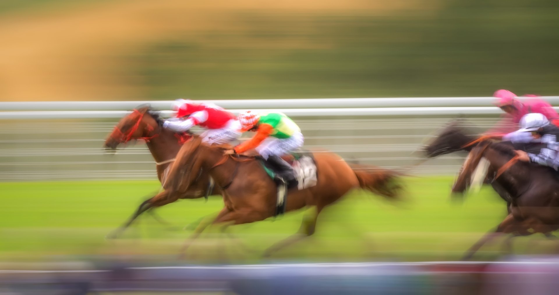 Download Blur Horse Racing Sports 4k Ultra HD Wallpaper