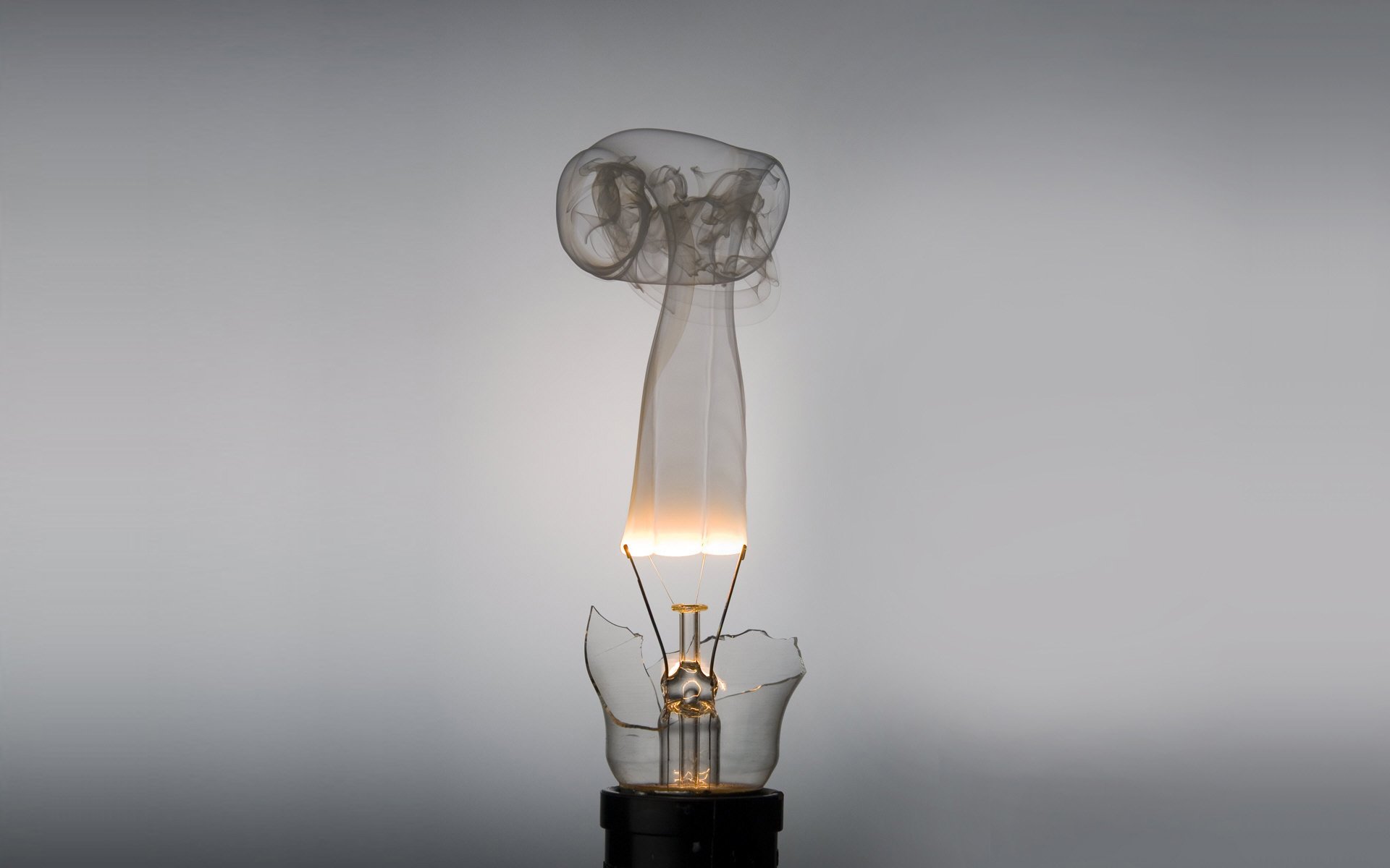 Illuminating Ideas: HD Wallpaper of a Unique Light Bulb