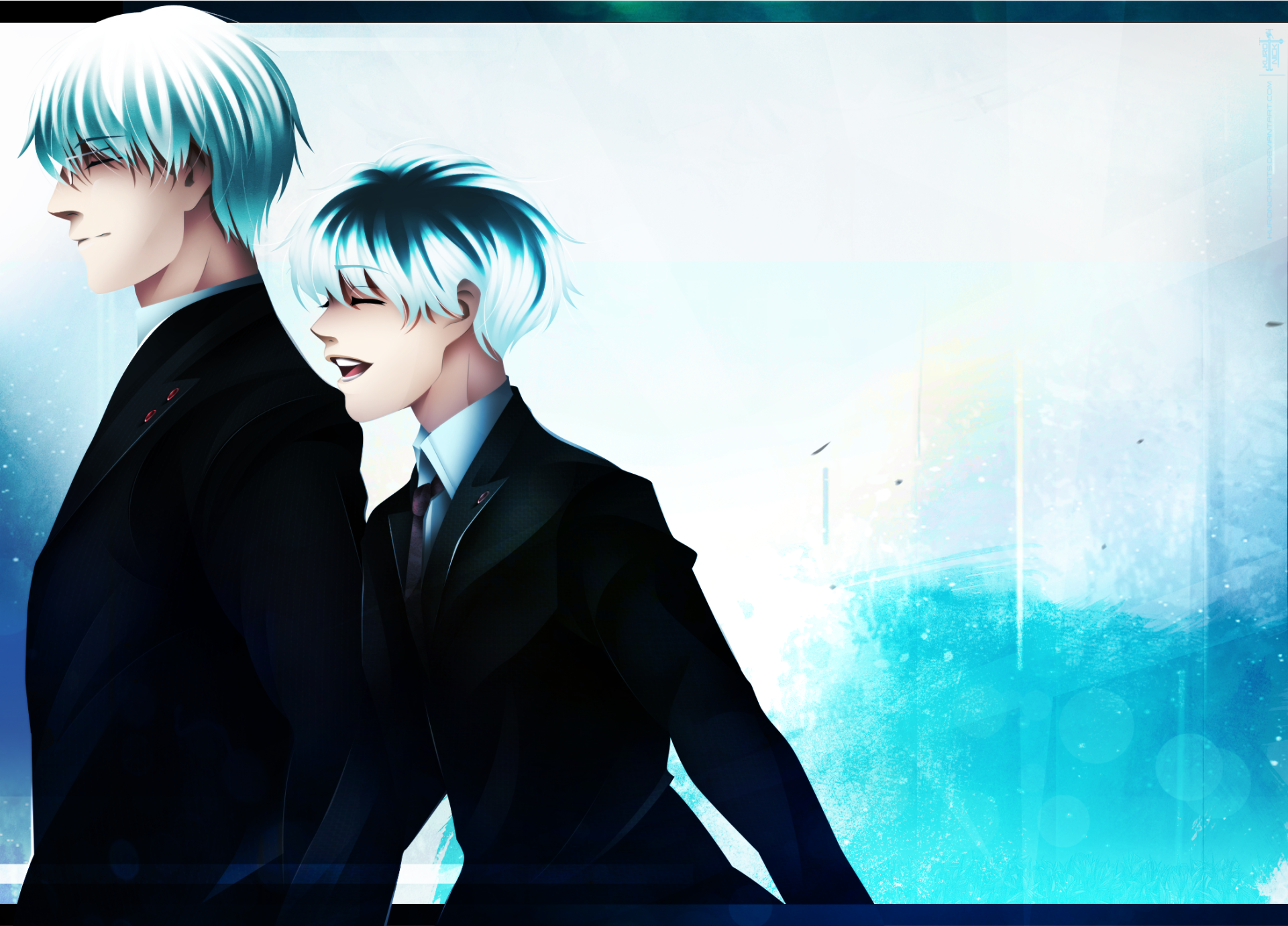 Haise Sasaki & Kishou Arima HD Wallpaper - Tokyo Ghoul:re by Nicolas Leon