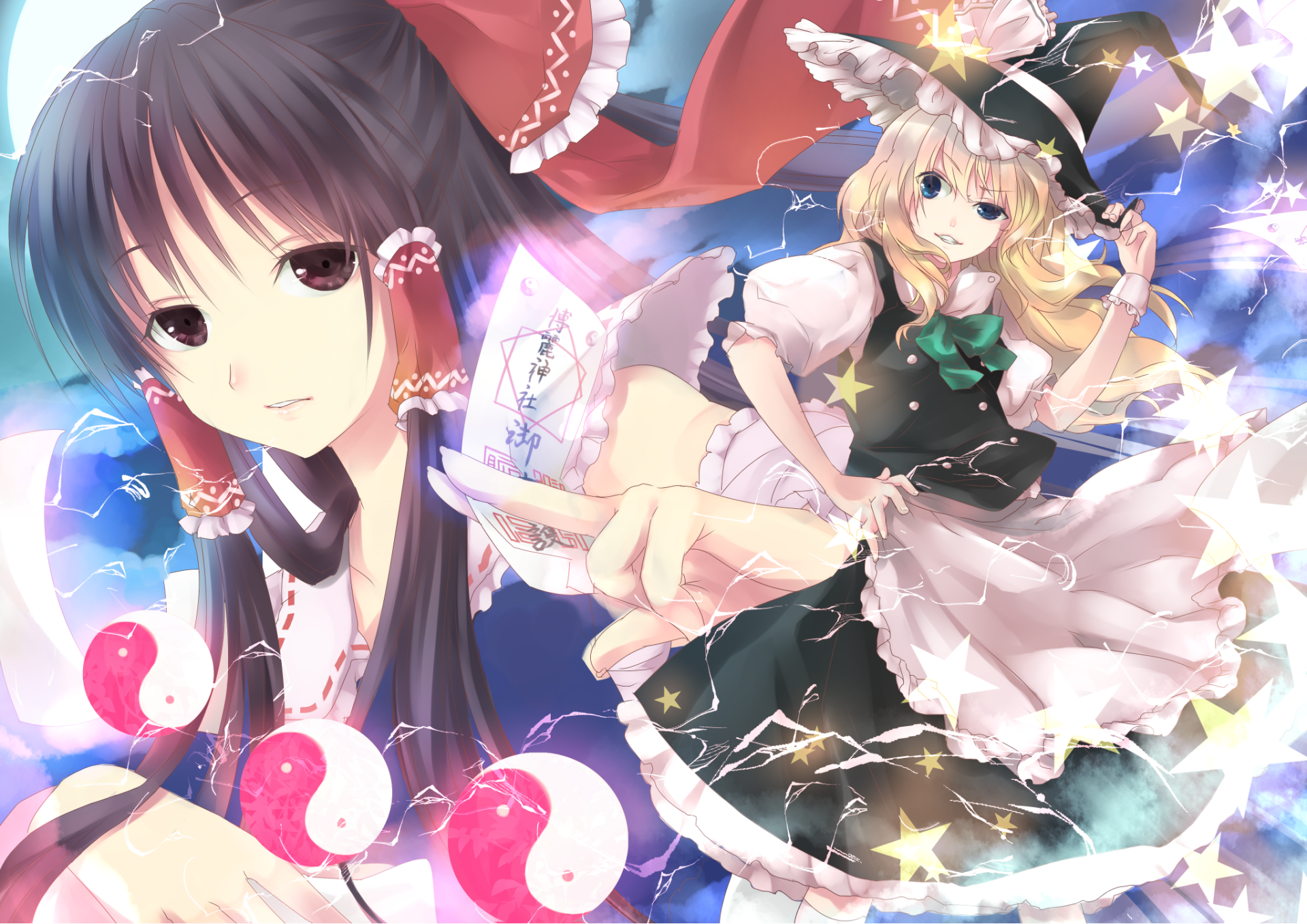 Anime Touhou HD Wallpaper