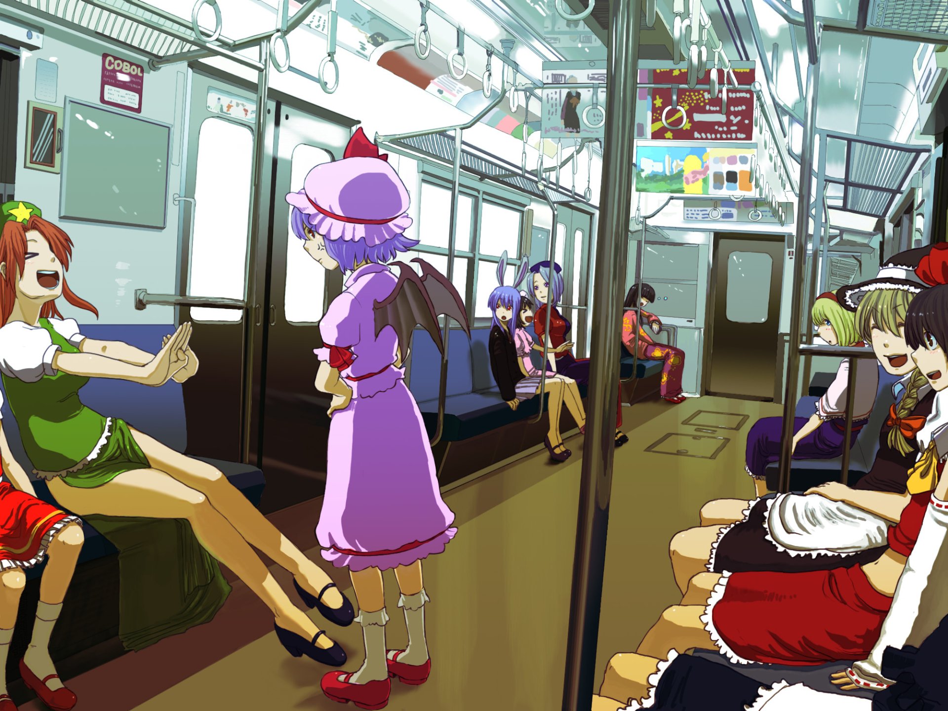 Download Anime Touhou HD Wallpaper