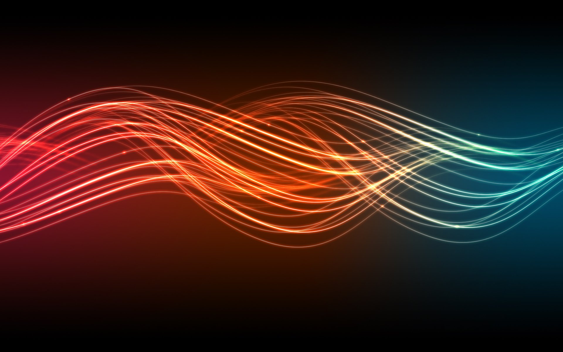 Vibrant Waves: Artistic Colors in HD