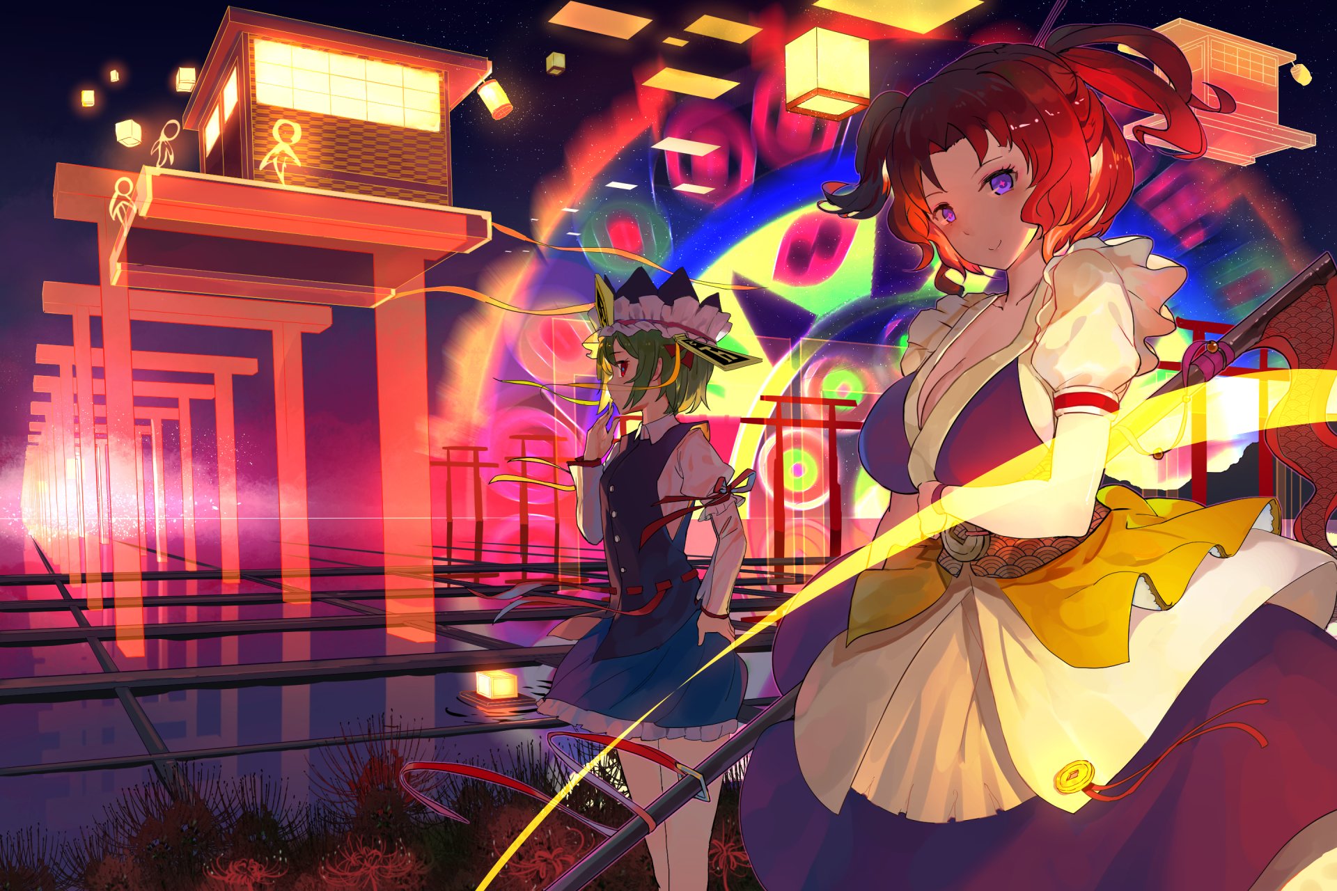 Download Anime Touhou HD Wallpaper