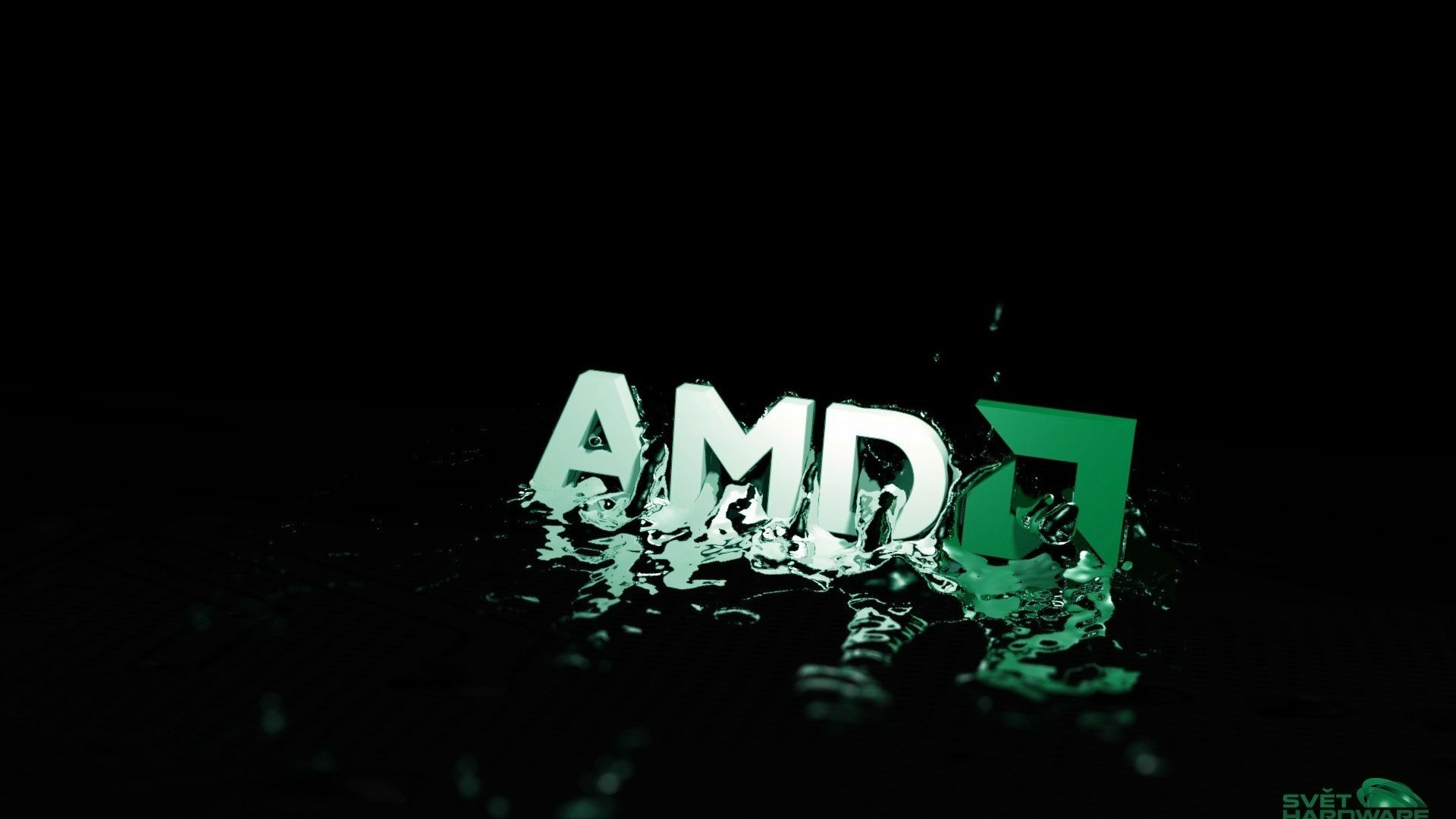 AMD Tech Pulse: Sleek HD Computer Wallpaper