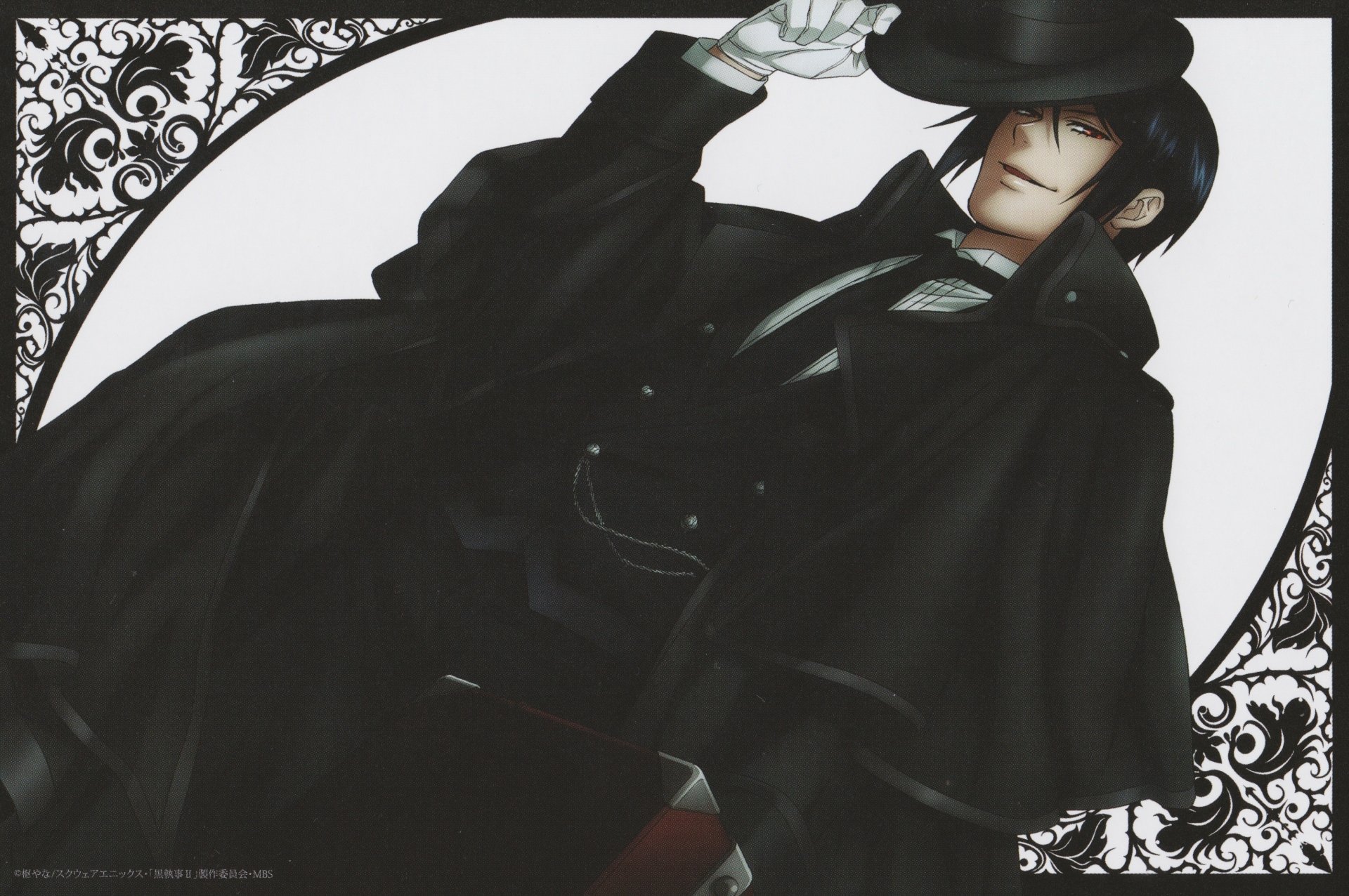 Black Butler Elegance – 4K Ultra HD Anime Wallpaper
