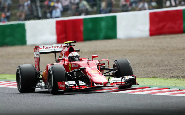 Download Race Car F1 Vehicle Ferrari SF15-T 4k Ultra HD Wallpaper