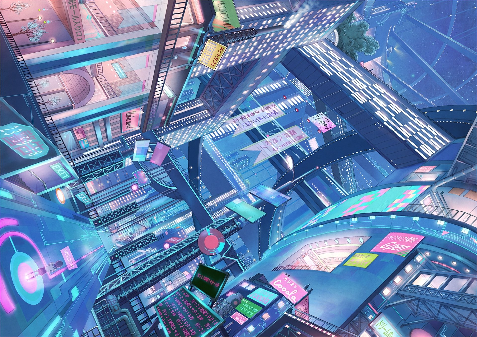 Download Anime Original HD Wallpaper by コーラ | 1920x1356 | Wallpaper Abyss