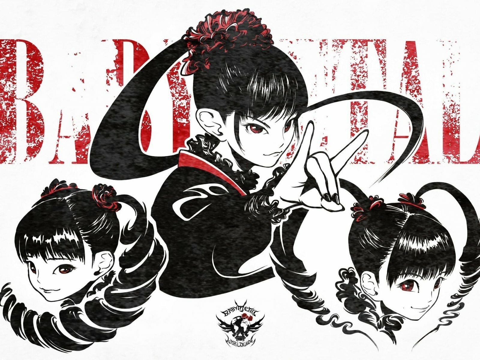 Babymetal Fury: Japanese Metal Idol HD Wallpaper