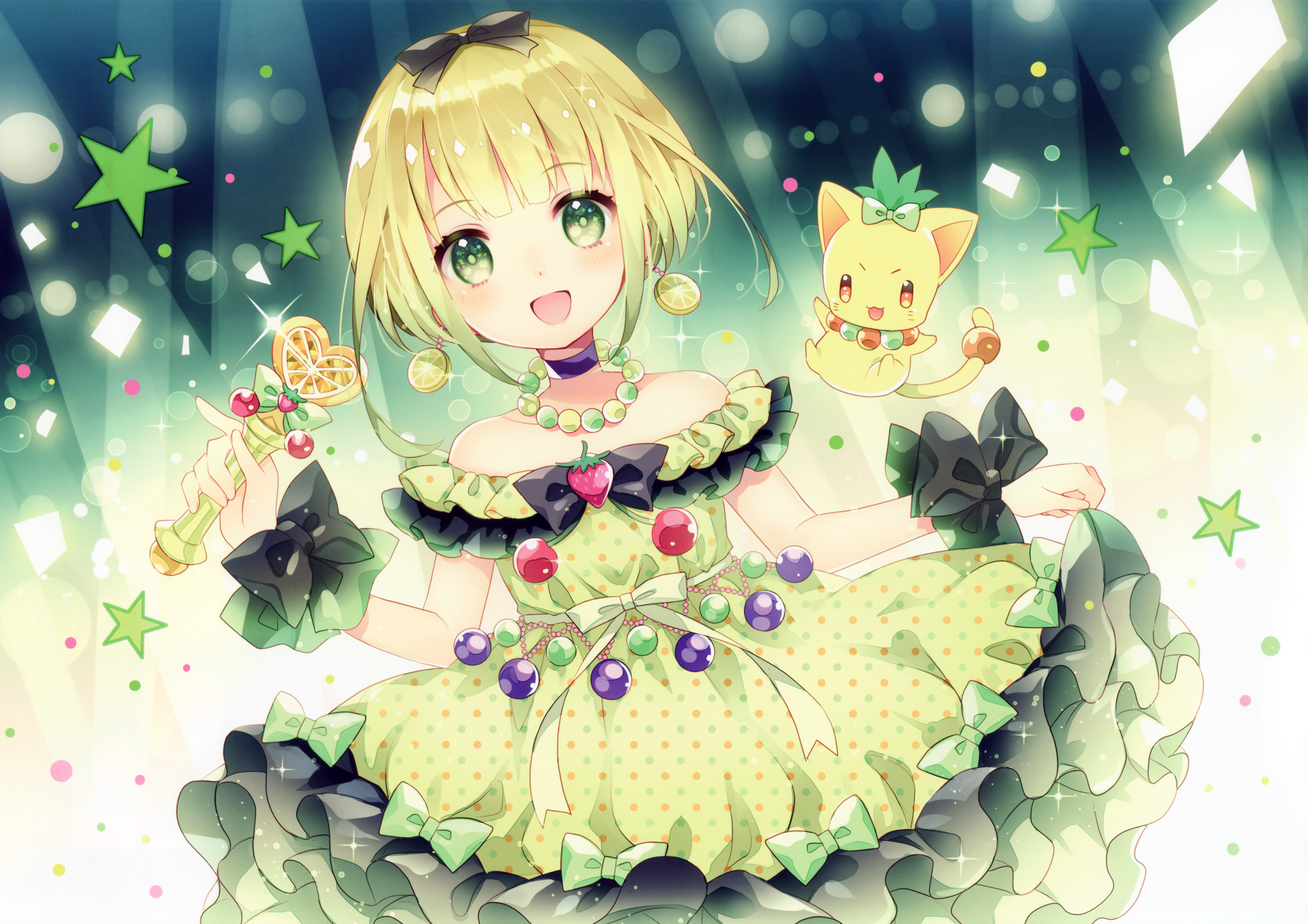 Charming Anime Character in 4K Ultra HD Wallpaper | 4642x3279 ...