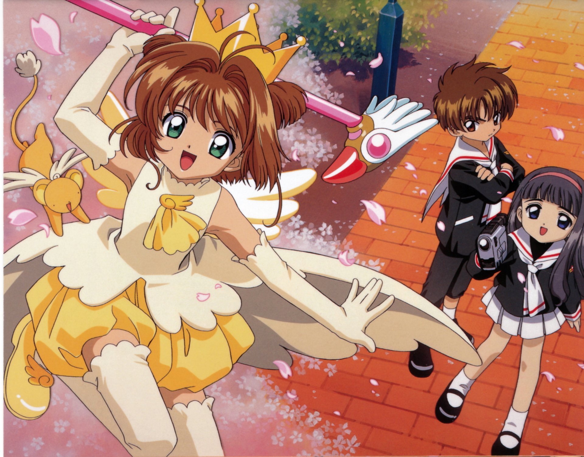 Download Tomoyo Daidouji Syaoran Li Sakura Kinomoto Anime Cardcaptor ...