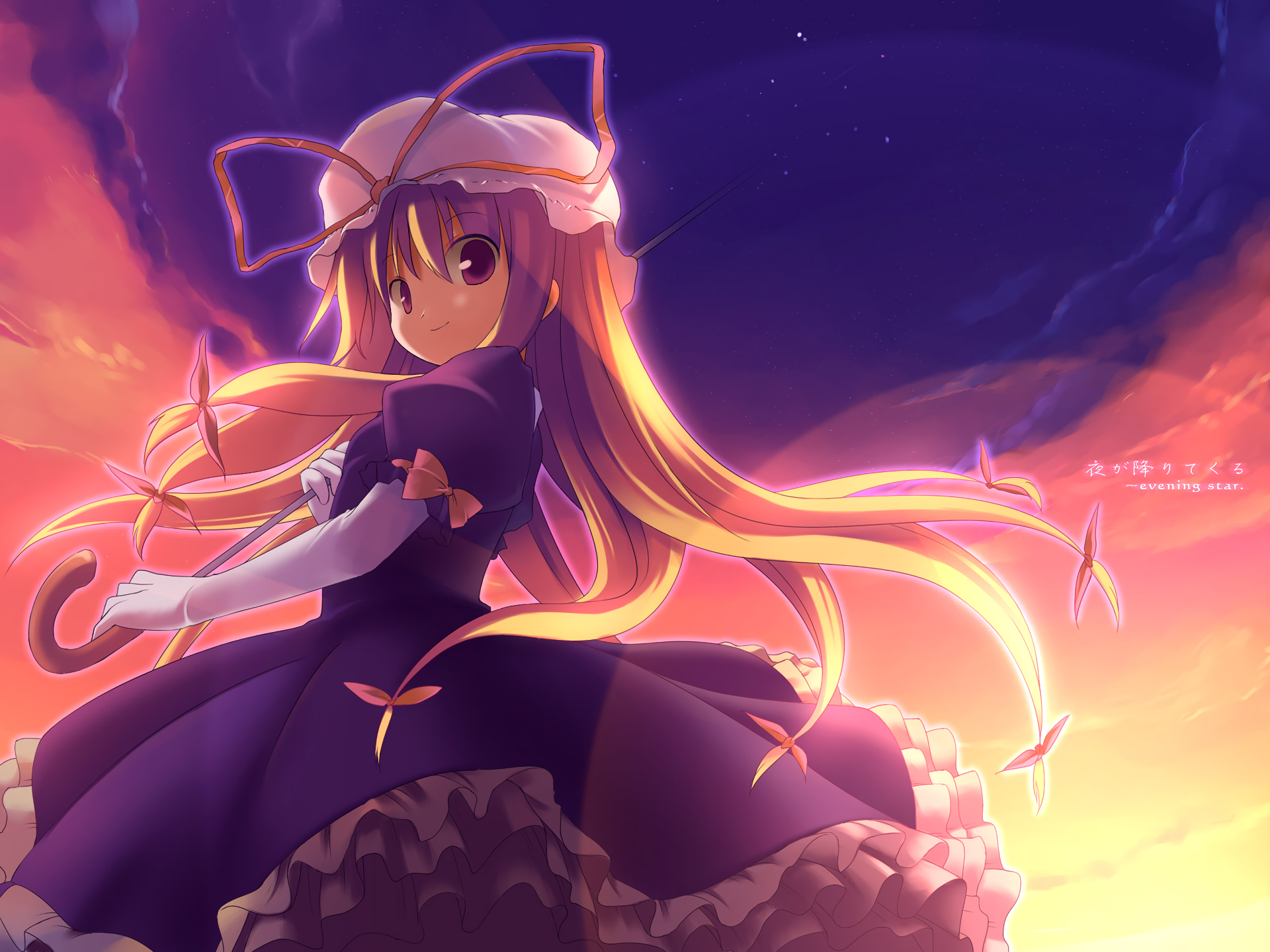 Download Yukari Yakumo Anime Touhou HD Wallpaper | 1920x1440 ...