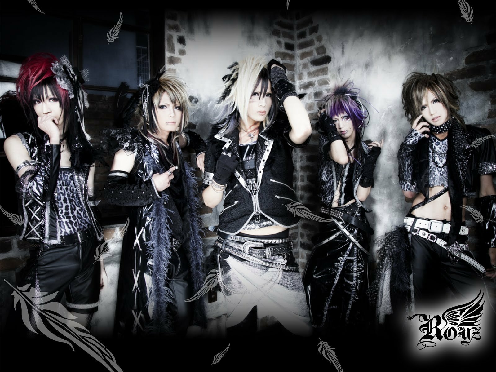 Download Glam Rock Oriental Asian Hard Rock JRock Gothic Visual Kei Music ROYZ Wallpaper