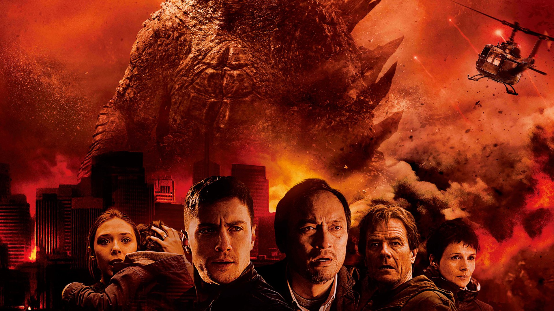 Wallpaper Godzilla 2014 Poster