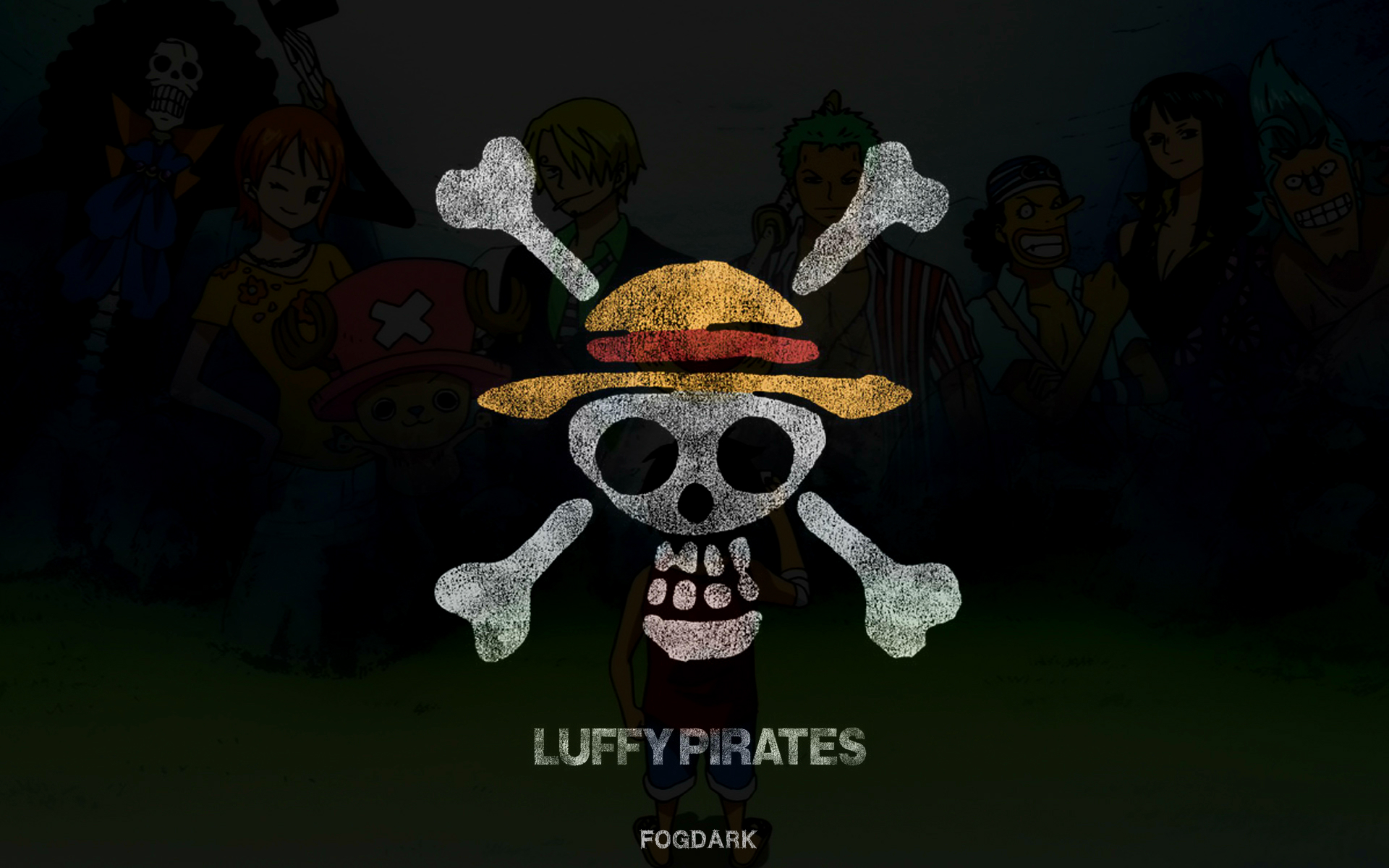 One Piece HD Wallpaper: Luffy Pirates Adventure