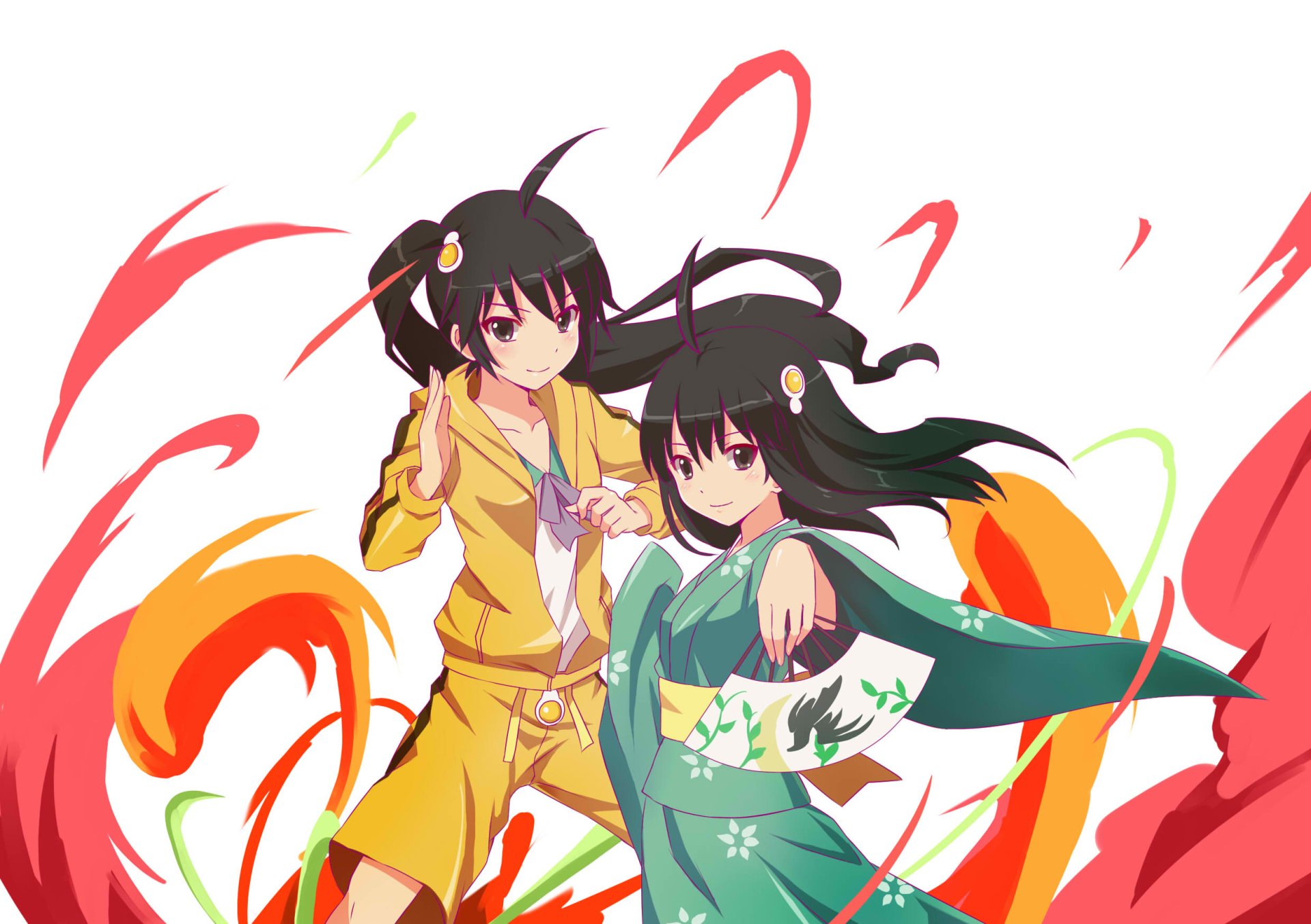 Download Anime Monogatari (Series) HD Wallpaper