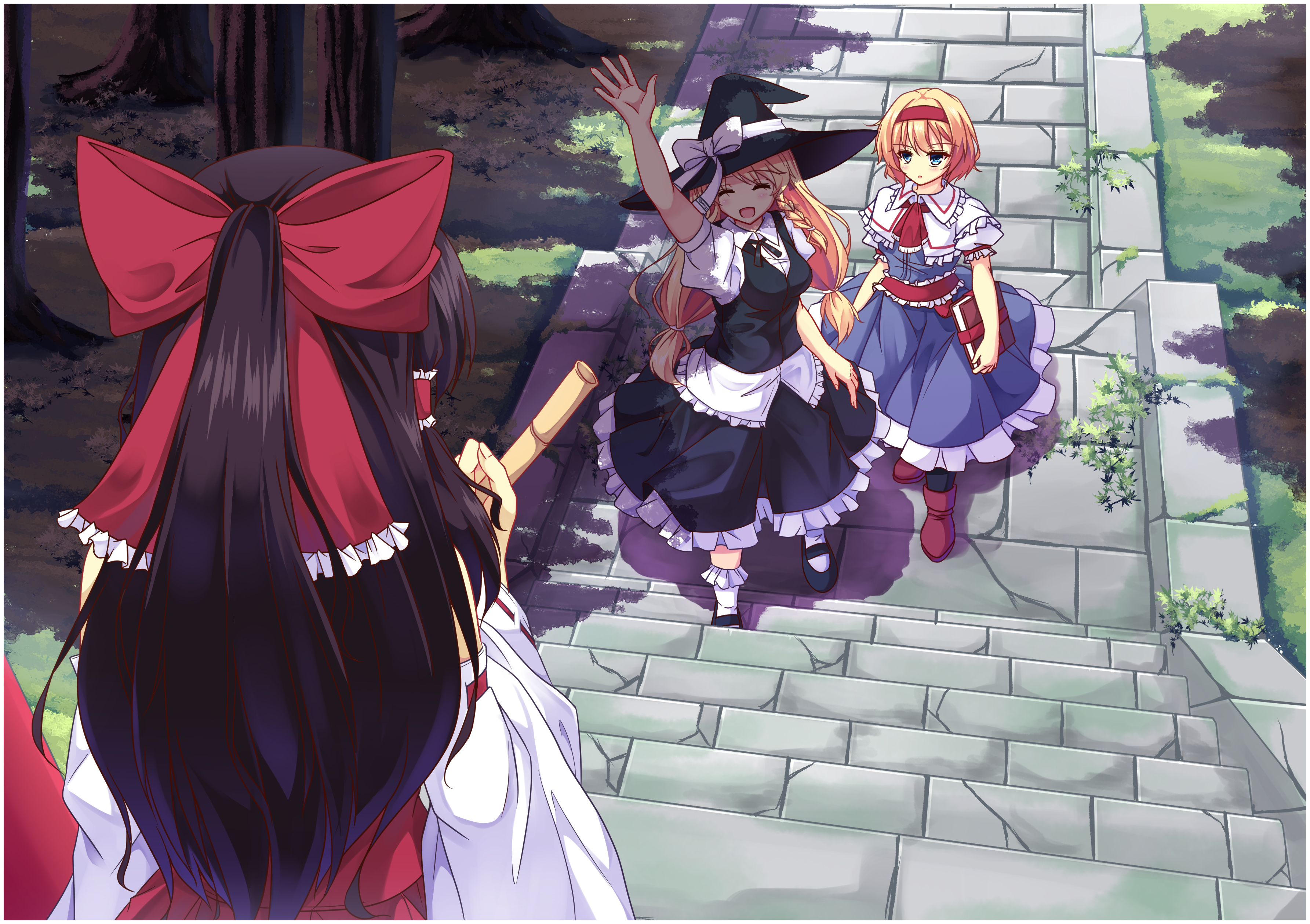 Download Anime Touhou HD Wallpaper