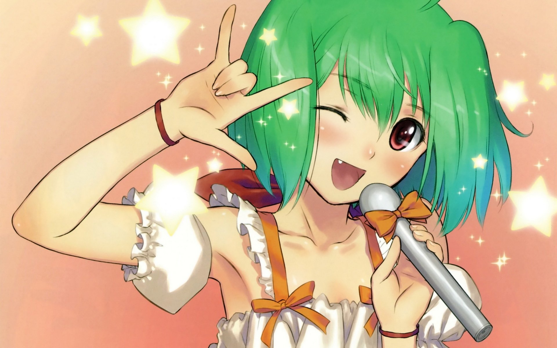 Ranka Lee — Macross Starlet: Sparkling HD Idol Wallpaper