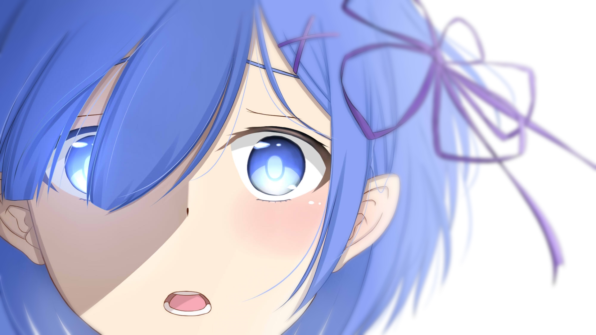 Rem Close-Up HD Wallpaper - Re:Zero