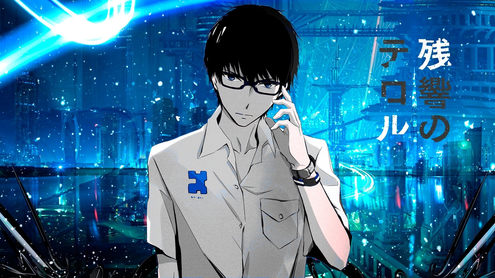 Zankyou No Terror Anime HD Wallpaper: Tokyo’s Digital Mystery Unfolds ...