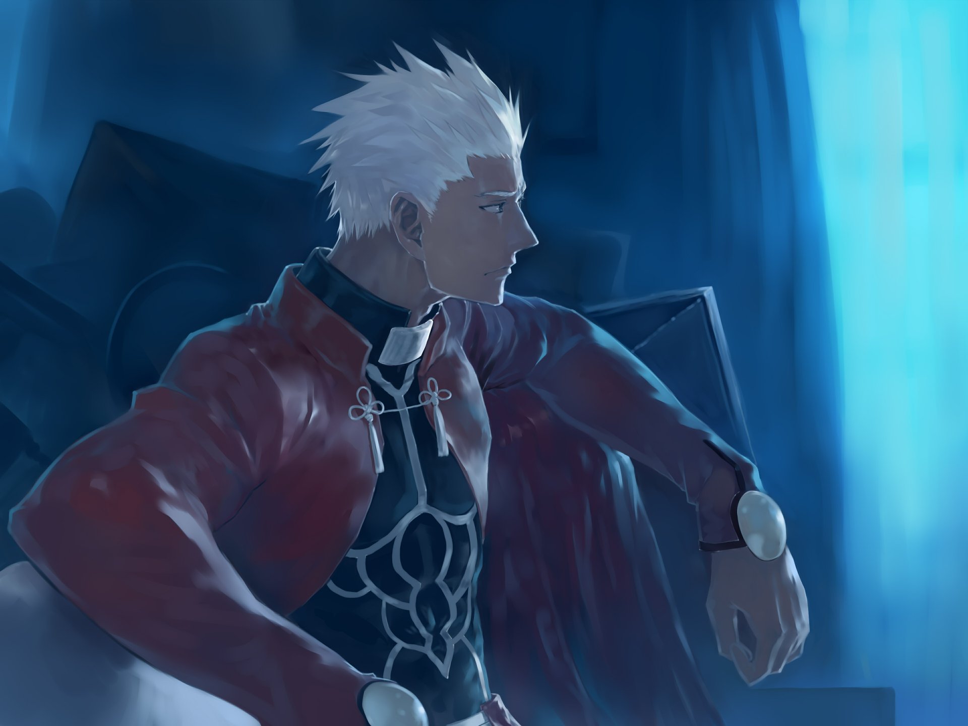 4K Ultra HD Fate/Stay Night Anime Wallpaper: Archer in Contemplation by ...