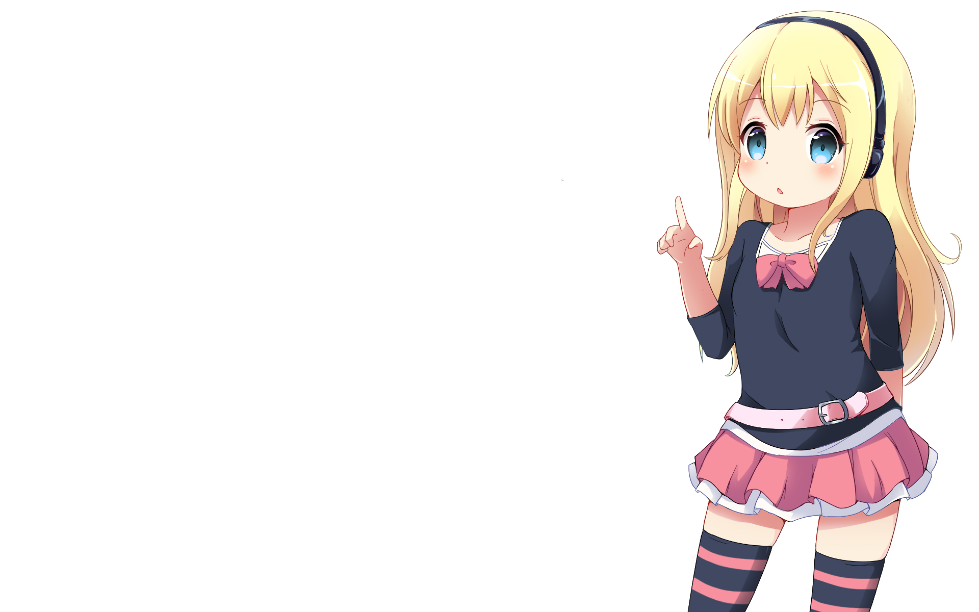Hinako Note HD Anime Wallpaper – Cute Blonde Character Spotlight