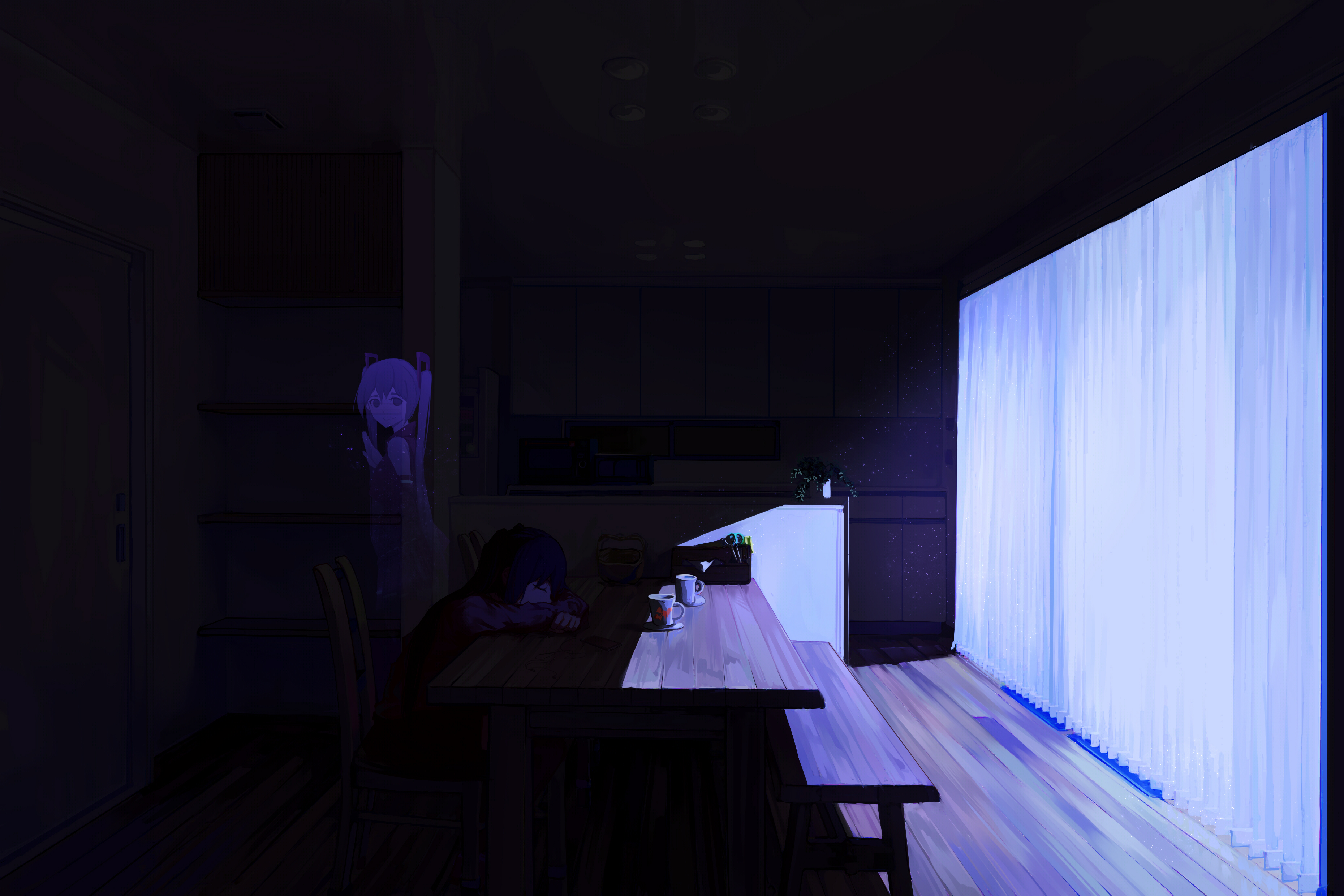 Hatsune Miku HD Wallpaper – Vibrant Vocaloid Anime Vibes