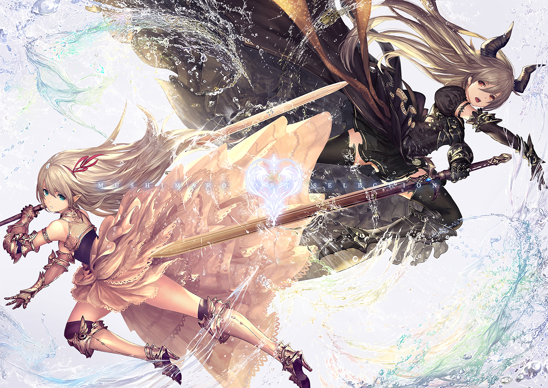 Rage of Bahamut HD Wallpaper: Epic Duel