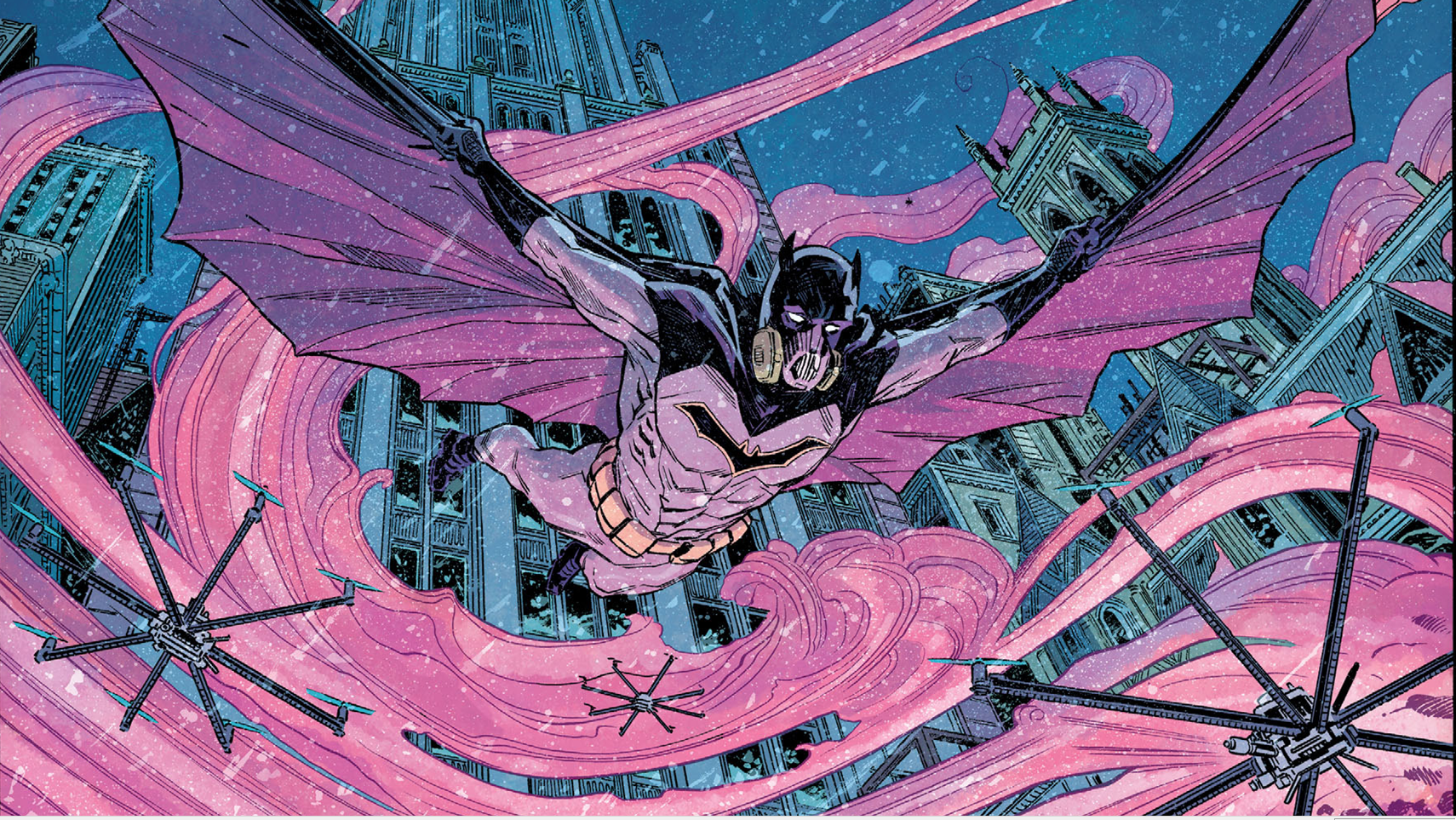 Dynamic Batman Comic HD Wallpaper Adventure