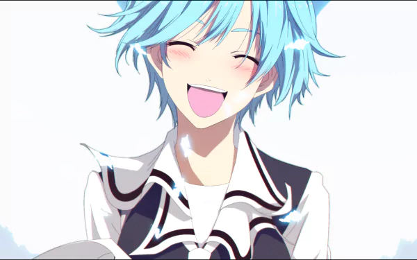 Fuuka Akitsuki 4K Ultra HD Anime Wallpaper – Serene Study Vibes