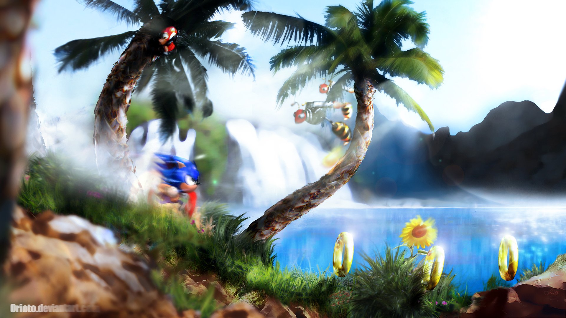 Sonic & Knuckles HD Wallpaper – Iconic Video Game Adventure in Stunning ...