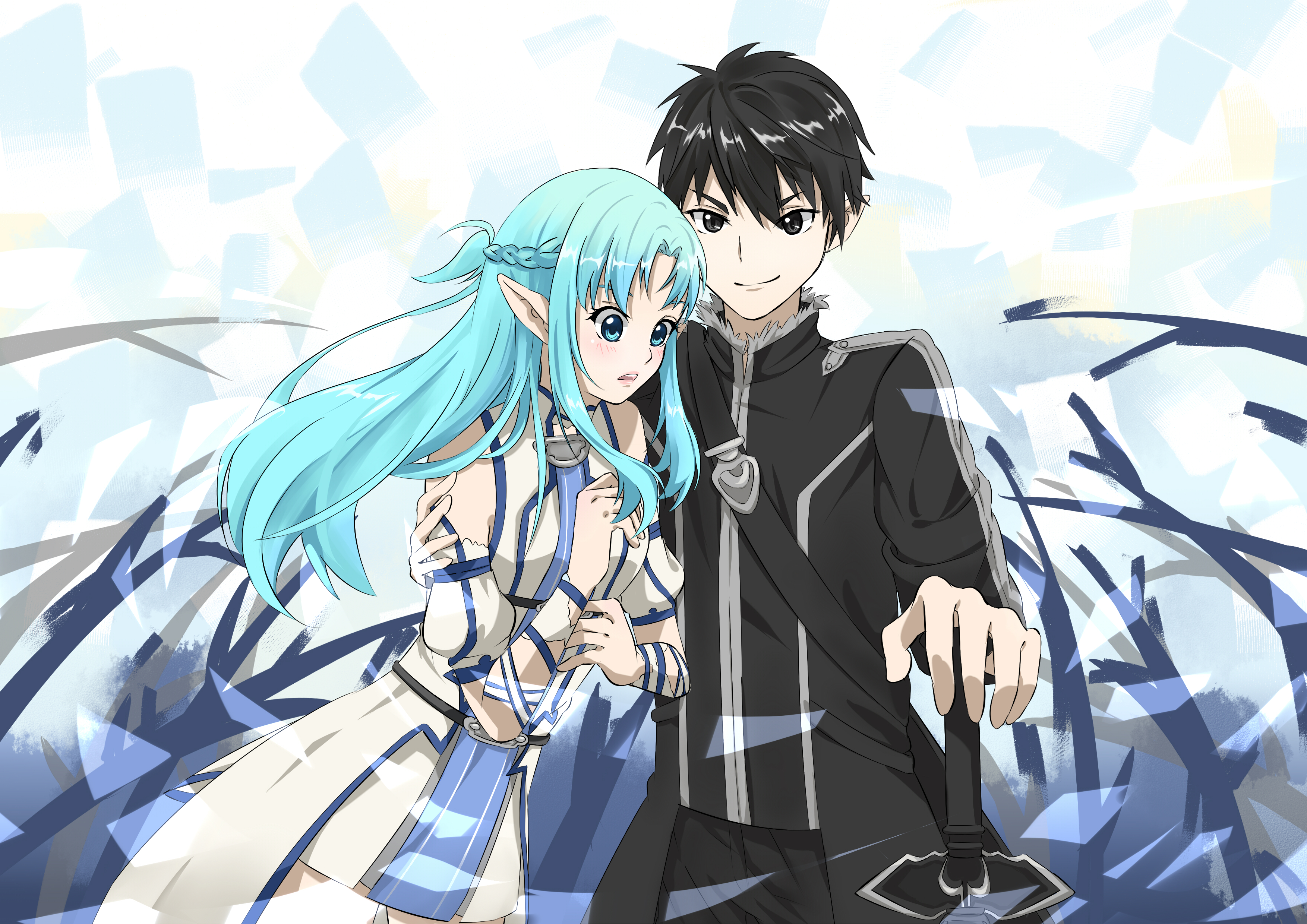 Sword Art Online 2 Kirito And Asuna